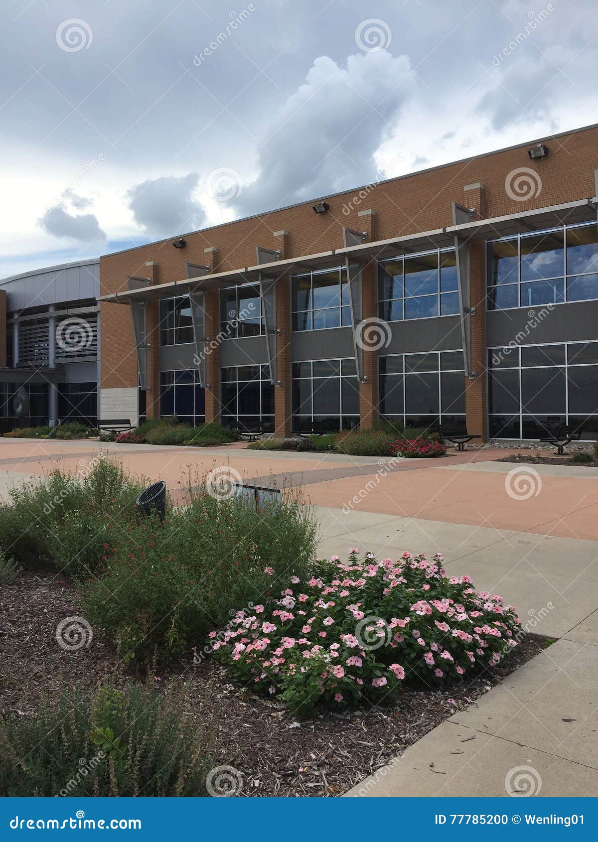 Exterior of the Nice Public Library Editorial Image - Image of city ...