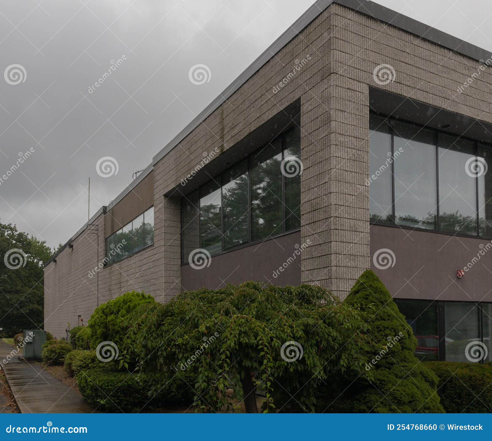 Exterior of an Office Building. Taunton, US Editorial Image - Image of ...