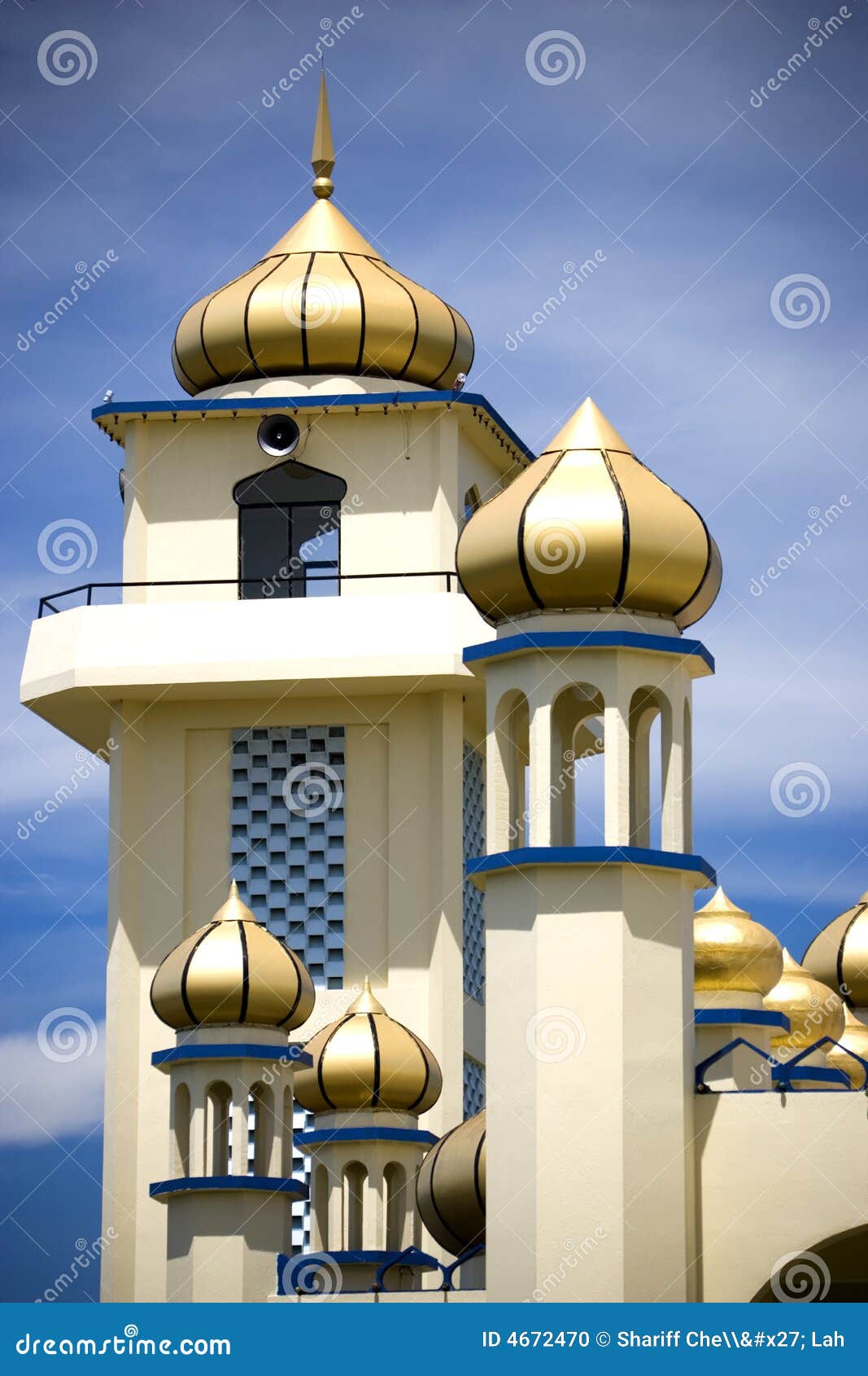Exterior of old mosque stock photo. Image of outside, muslim - 4672470
