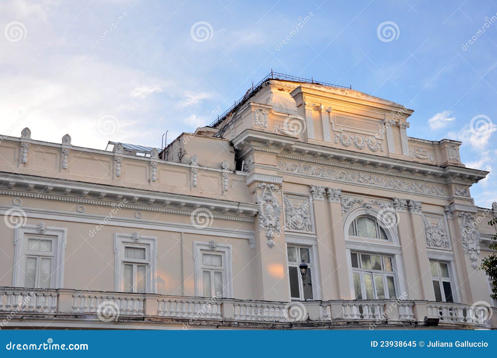 Exterior of old palace stock image. Image of stone, grand - 23938645