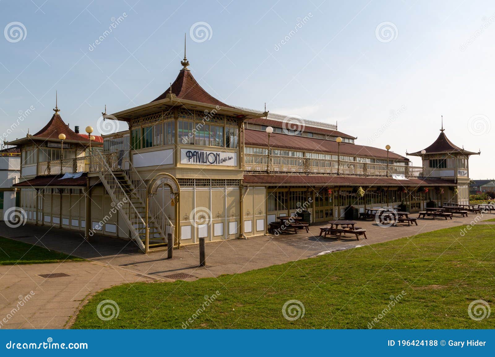 The Exterior of the Old Pavilion in Ryde on the Isle of Wight Stock ...