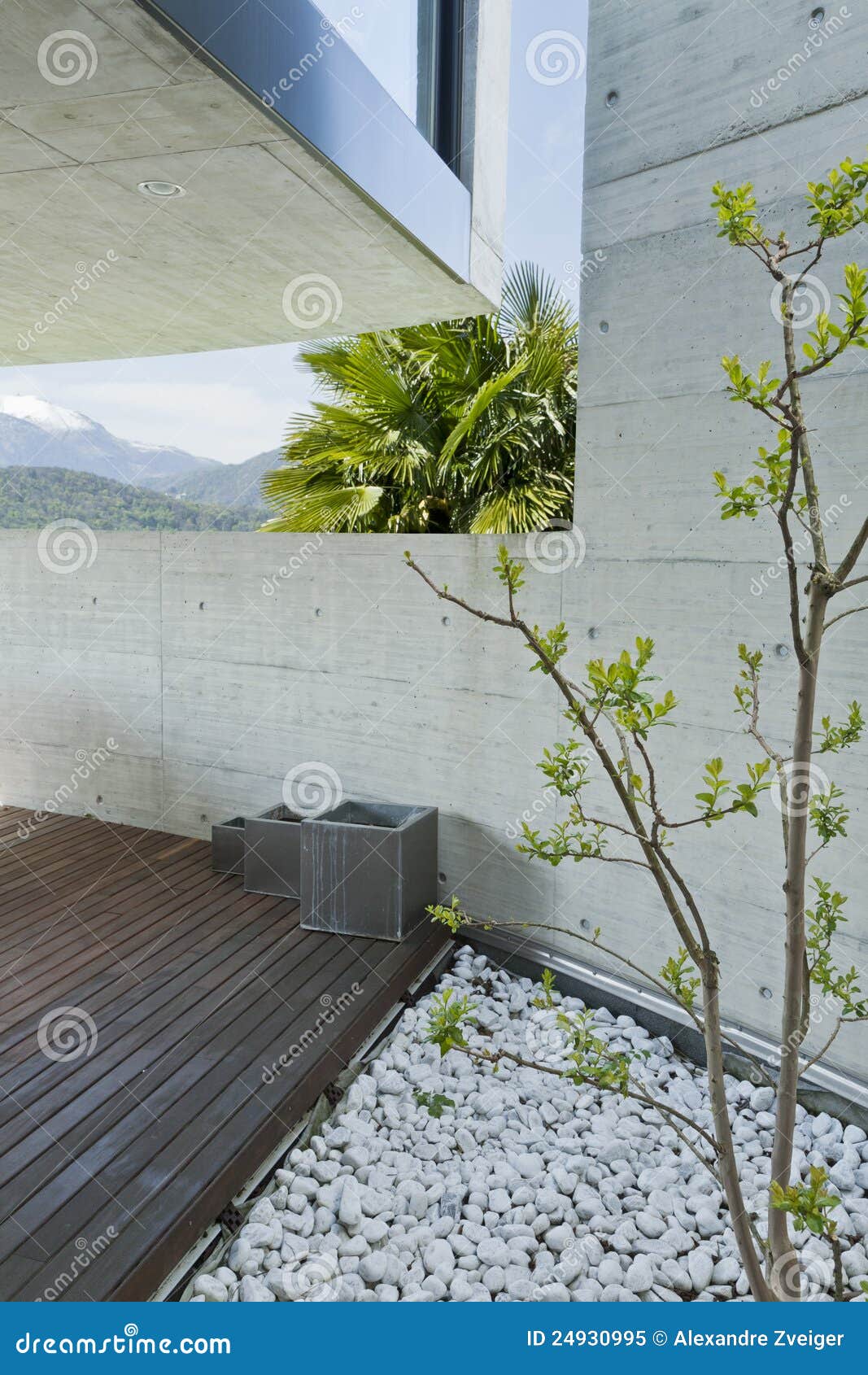 Exterior, Passage of Balcony Stock Image - Image of outside, exterior ...