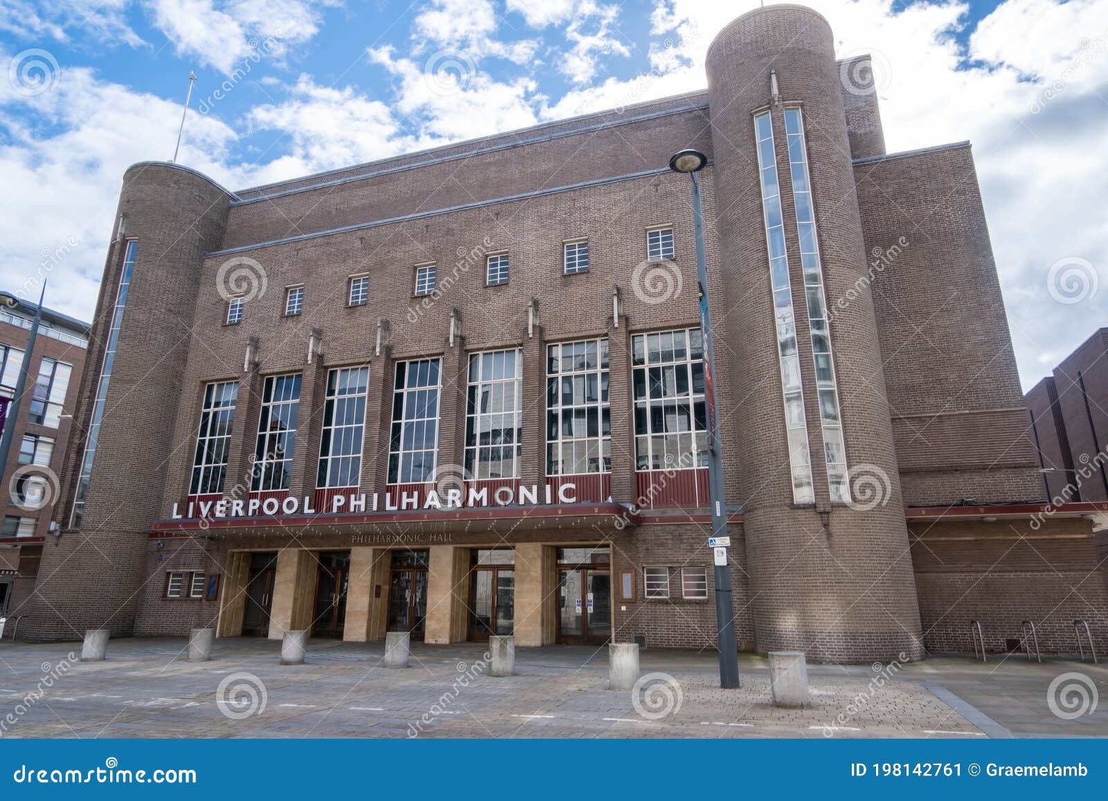 Exterior of the Philharmonic Hall Liverpool July 2020 Editorial Photo ...