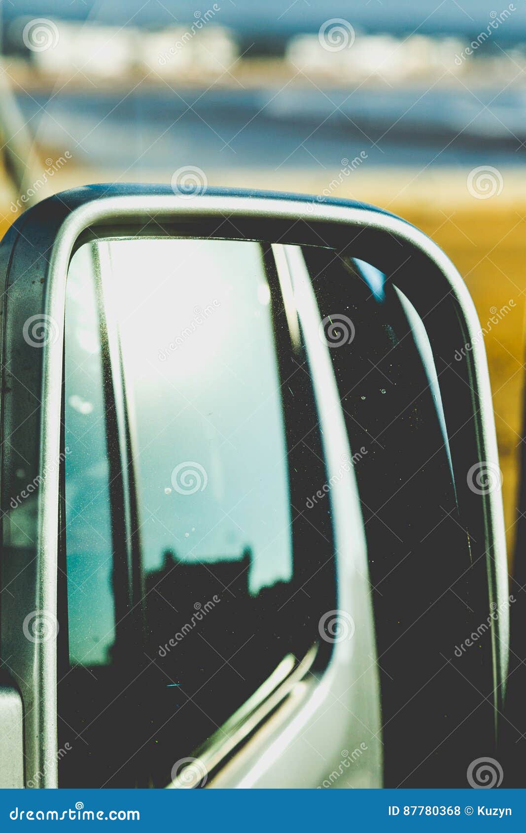 Exterior Rearview Mirror in Car Stock Photo - Image of explore ...