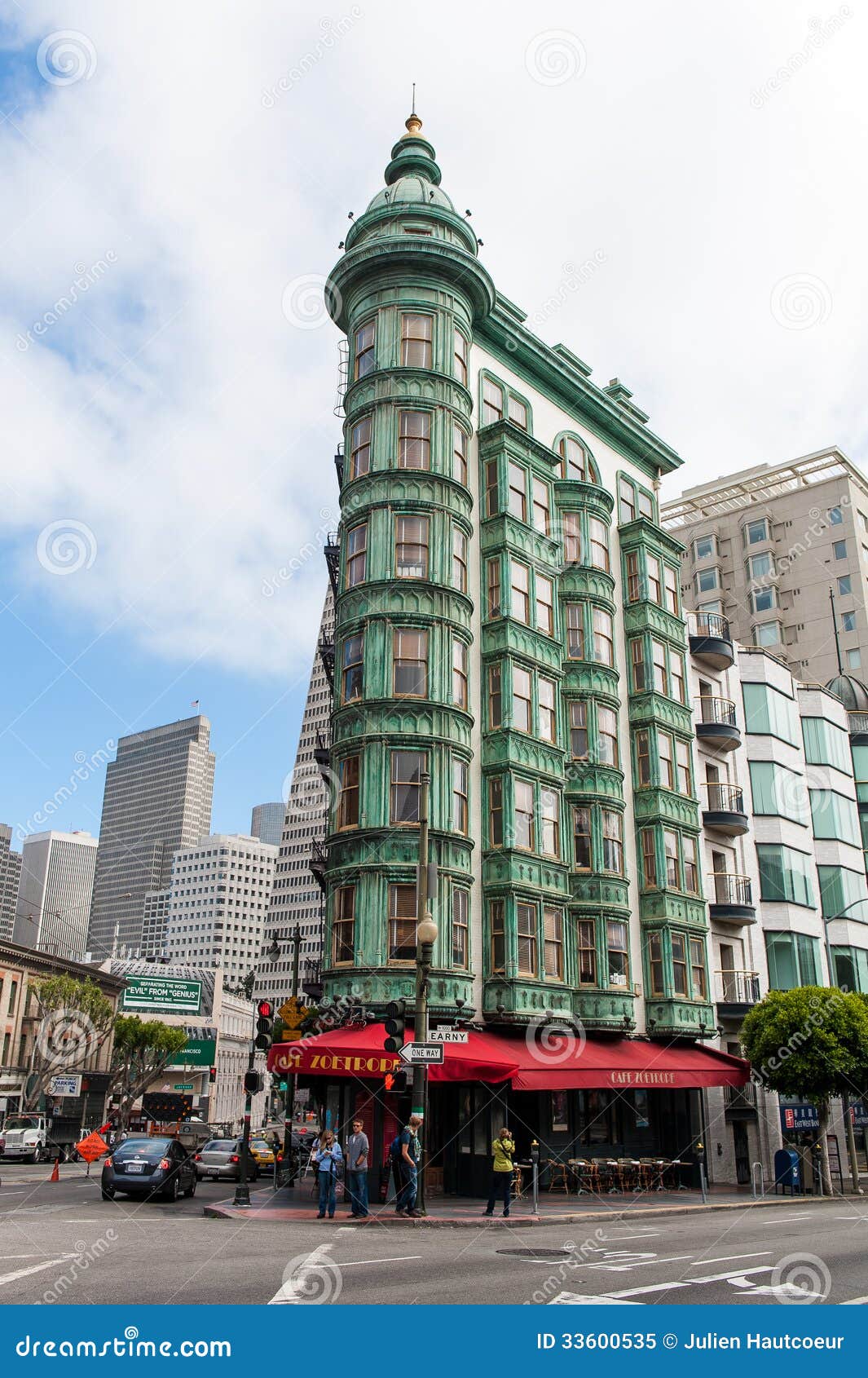 Sentinel Building And Transamerica Pyramid Editorial Photo ...