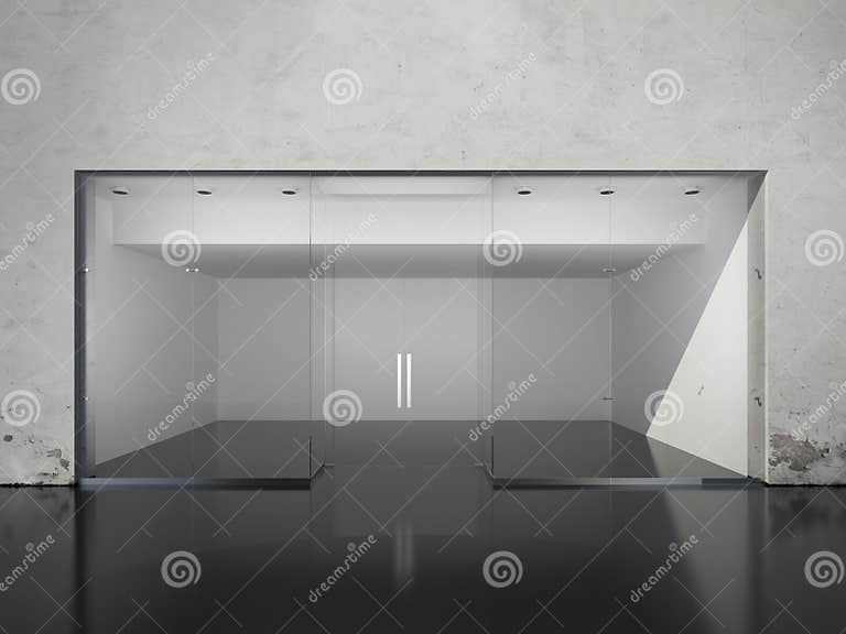 Exterior of shop stock illustration. Illustration of front - 34989876