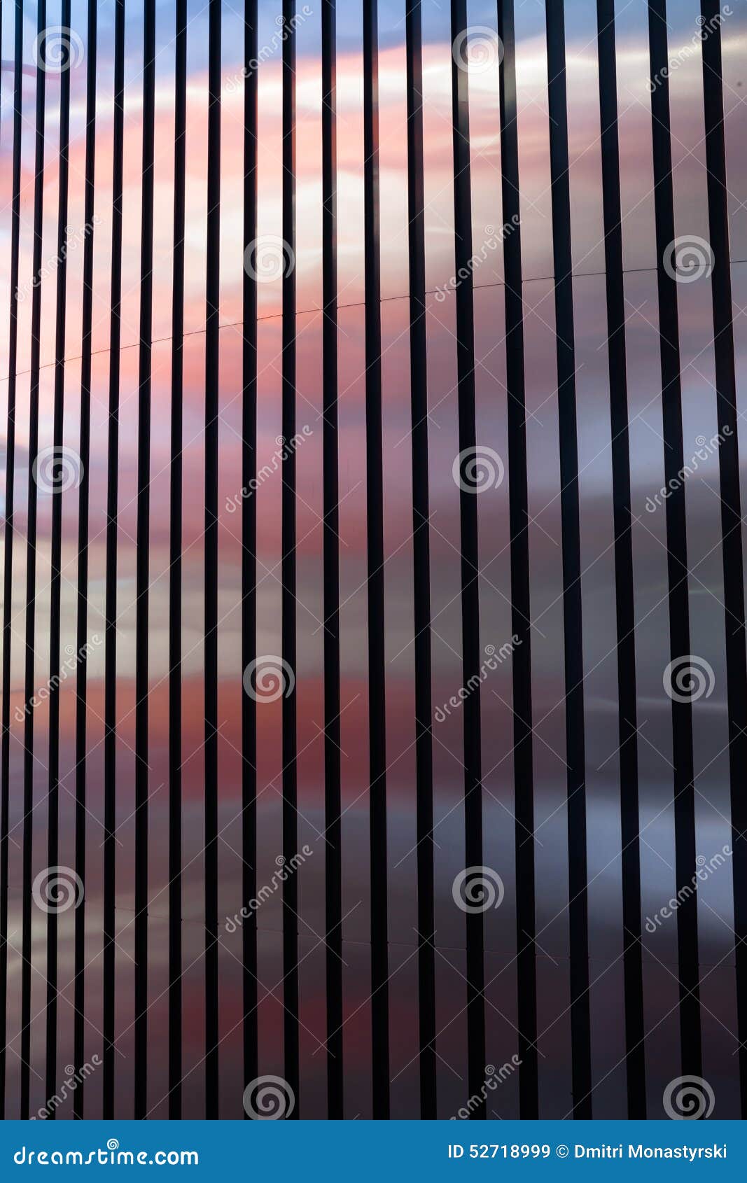 Exterior Siding Metal Strip Architecture. Stock Image - Image of pastel ...