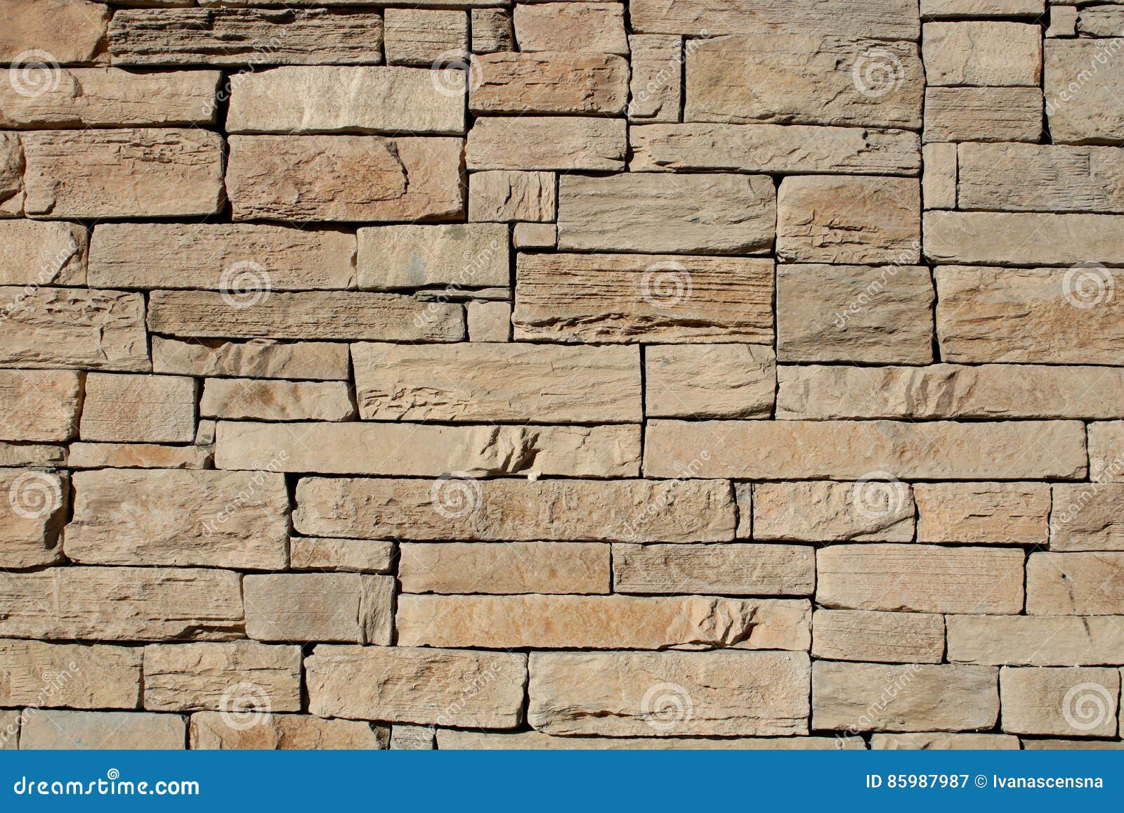 Exterior stone cladding. stock image. Image of brickwall - 85987987
