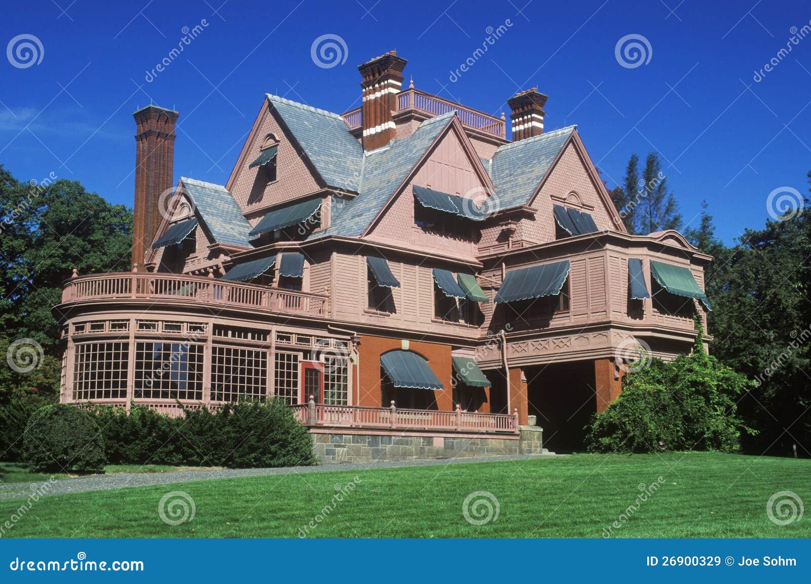 Exterior of Thomas Edison Home Stock Image - Image of history, edison ...