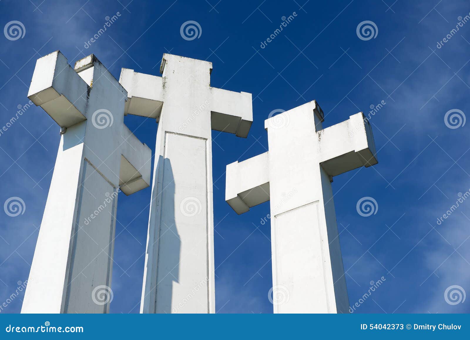 Exterior of the Three Crosses at the Three Crosses Hill in Vilnius ...