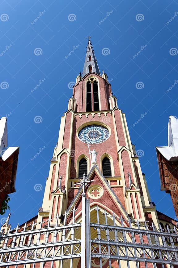 Exterior of Trinity church stock image. Image of saint - 19743257