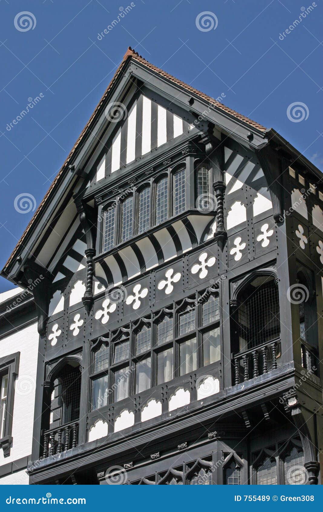 Tudor Building Royalty-Free Stock Photo | CartoonDealer.com #38767203