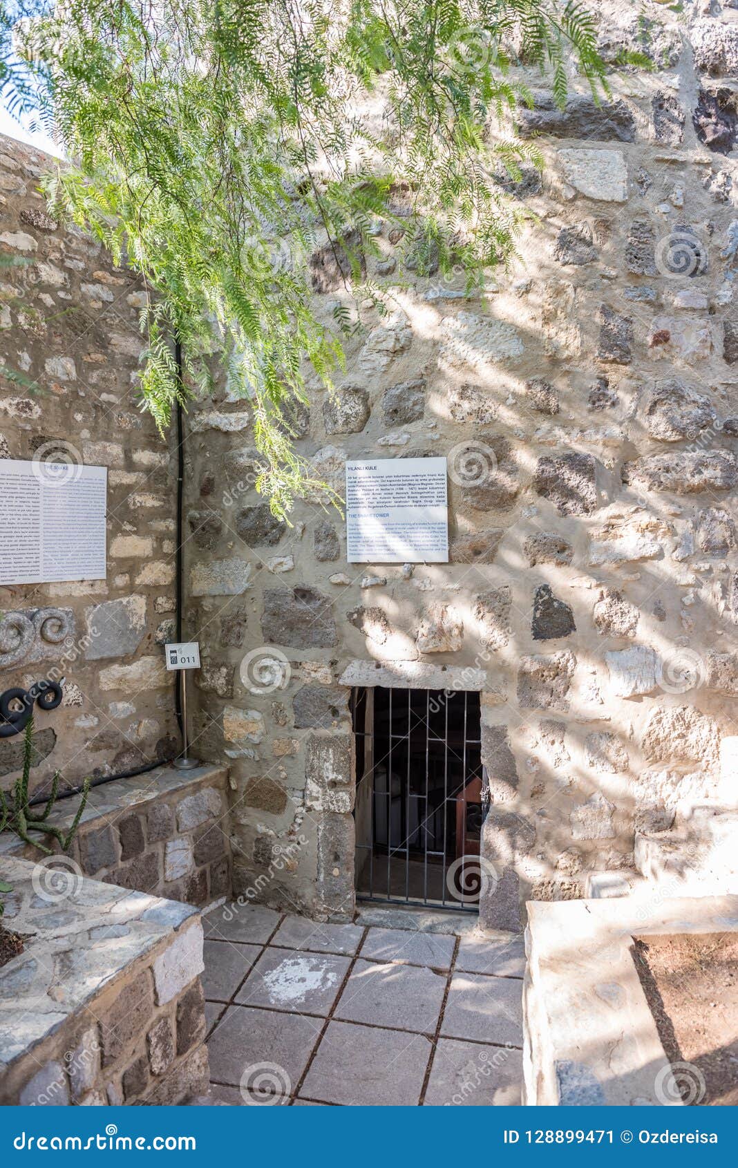 Ancient Snake Castle `Yilankale` Silhouette Photography With Blue Sky ...