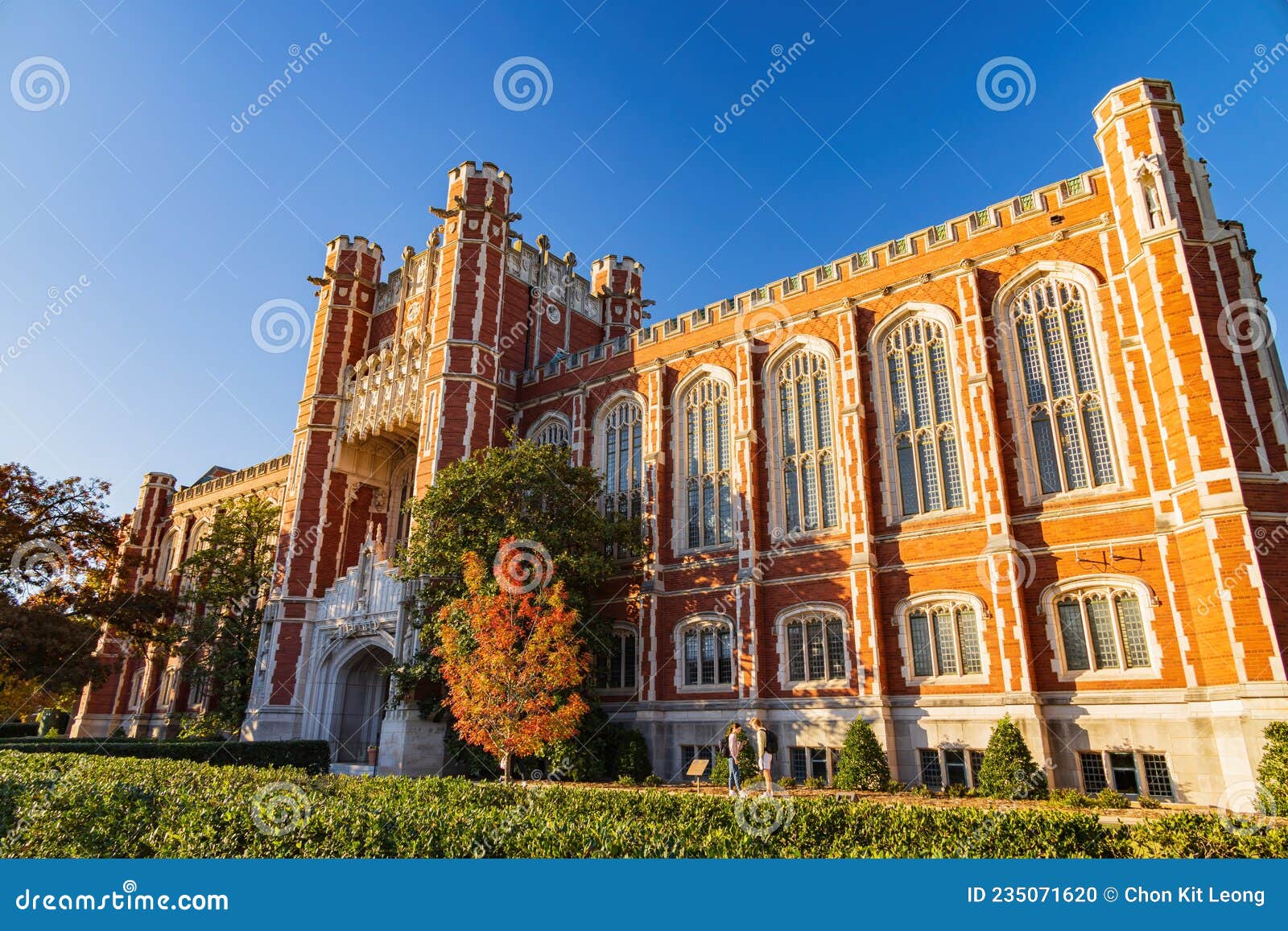 Exterior View of the Bizzell Memorial Library Editorial Image - Image ...