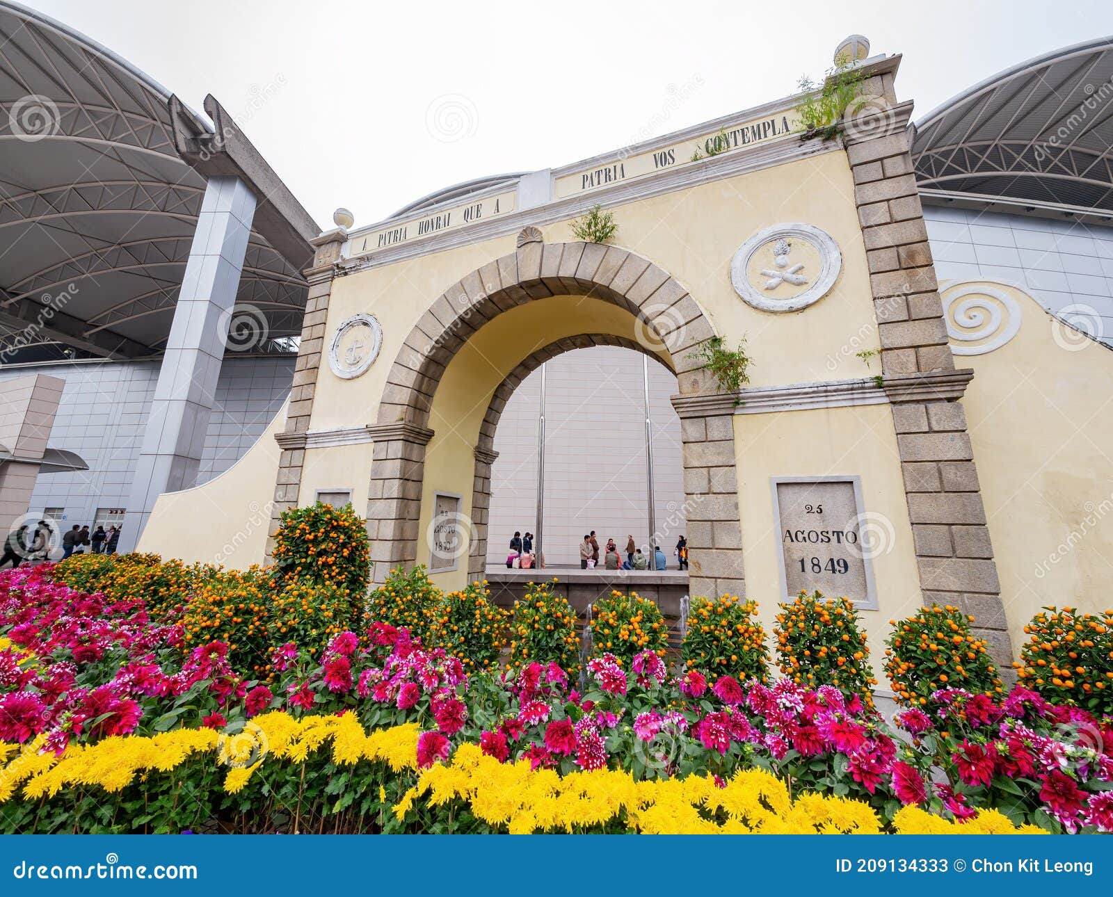 Exterior View of the Frontier Post of the Border Gate Editorial Stock ...