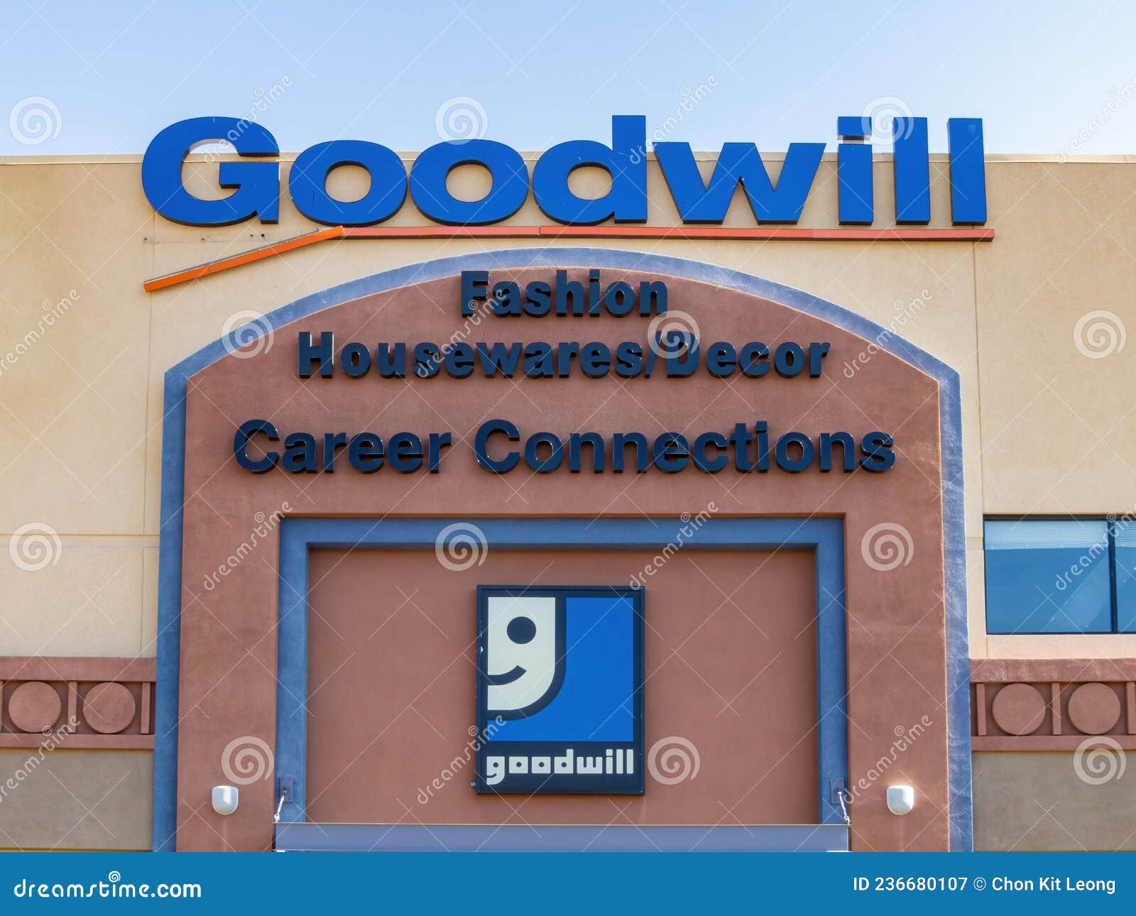 Exterior View of the Goodwill Store Editorial Photography - Image of ...