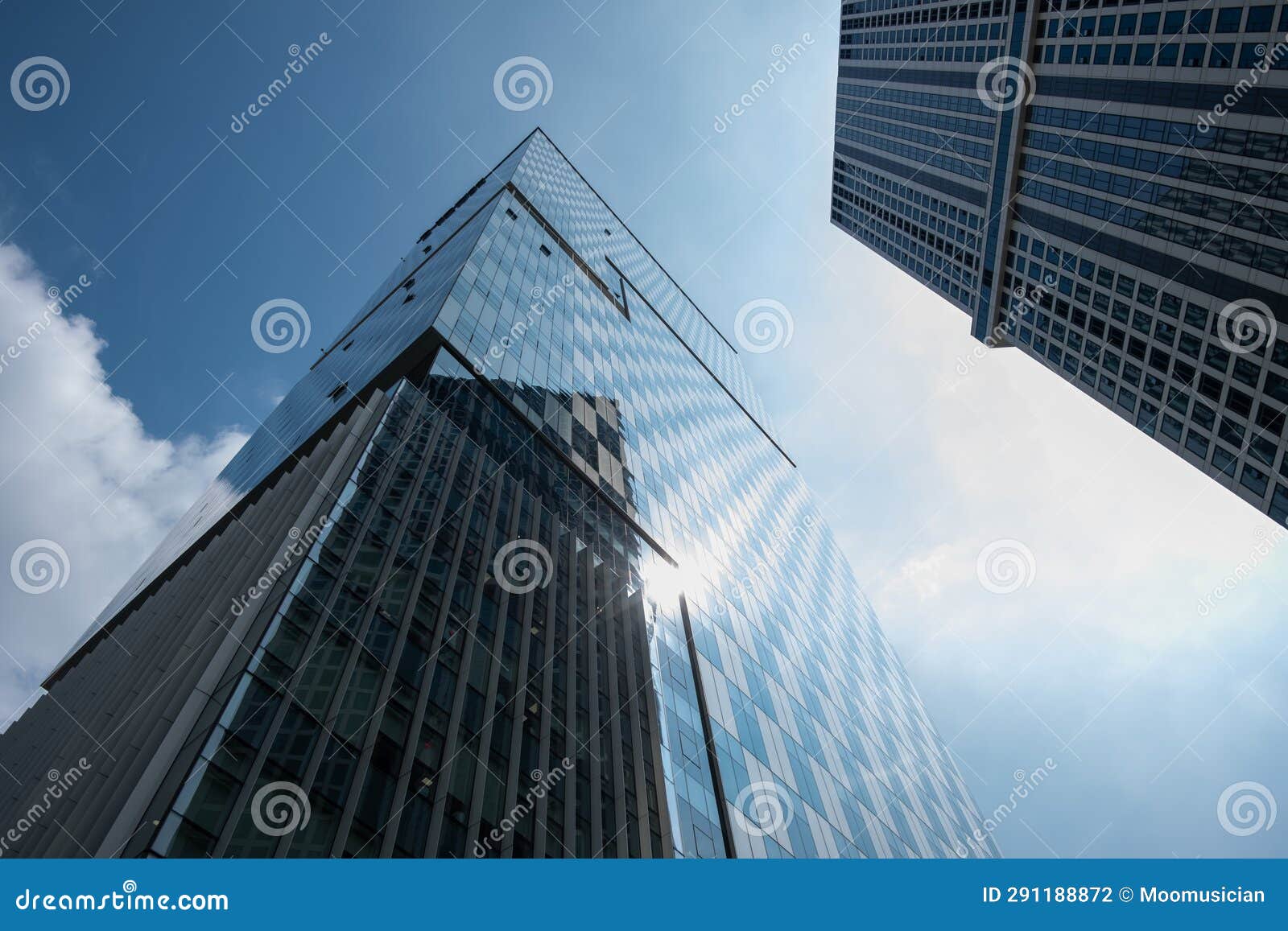 Exterior View of High-rise Building Stock Photo - Image of urban, tower ...
