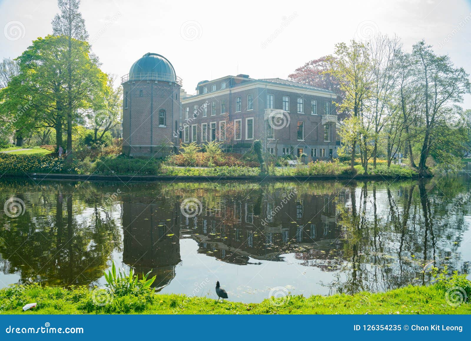 Exterior View of the Historical Old Observatory Stock Image - Image of ...