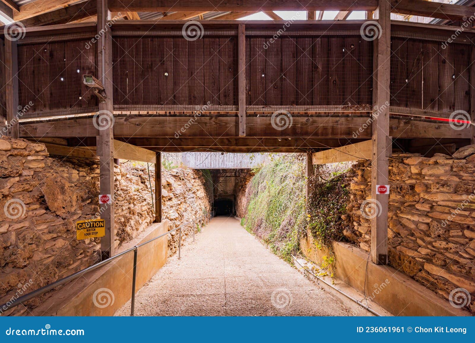 Exterior View of the Inner Space Cavern Editorial Photo - Image of ...