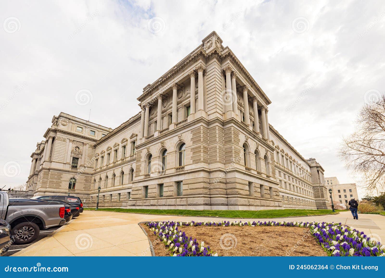 Exterior View of the Library of Congress Editorial Stock Image - Image ...