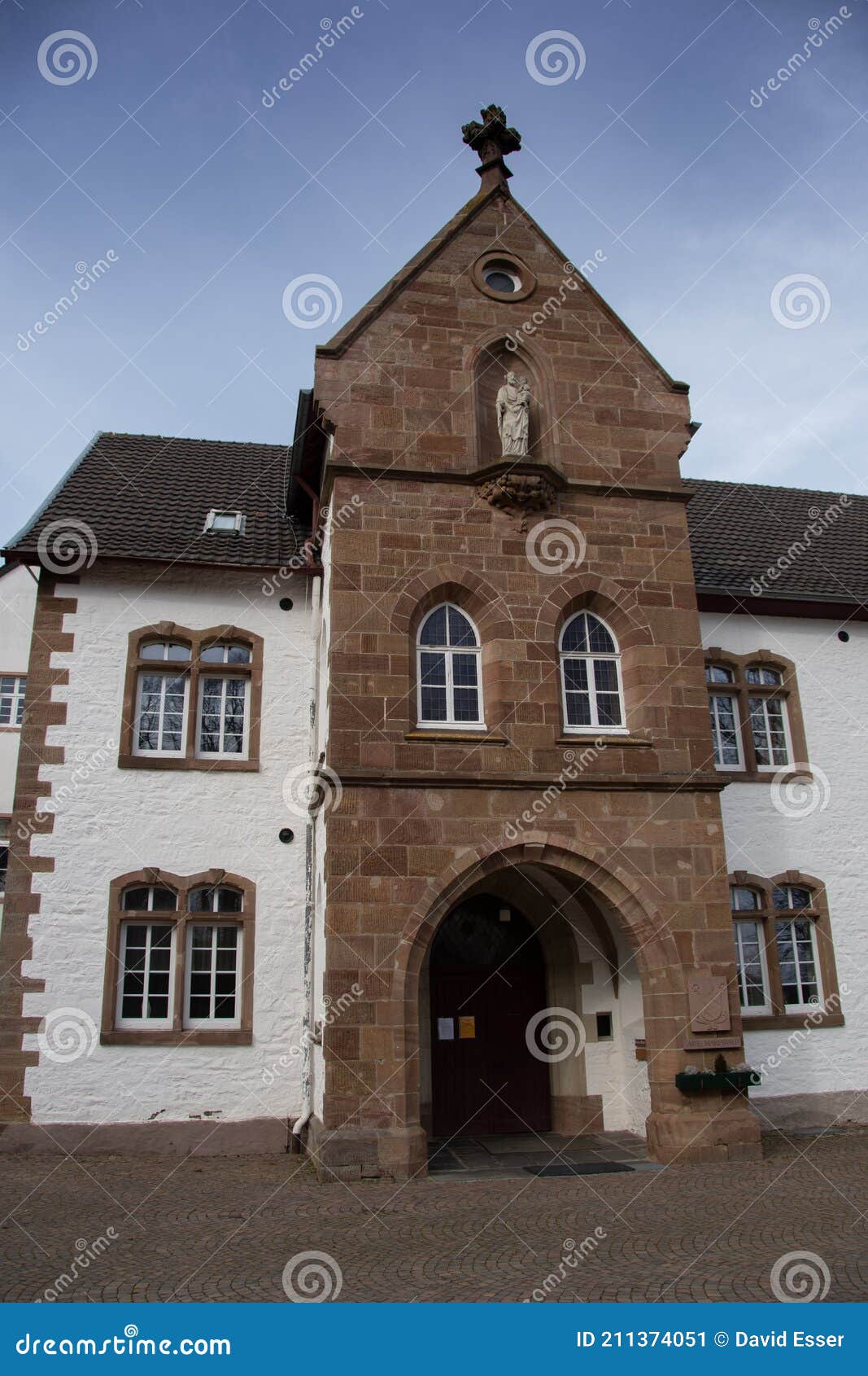 The Exterior View of the Maria Wald Monastery in Heimbach in the Eifel ...