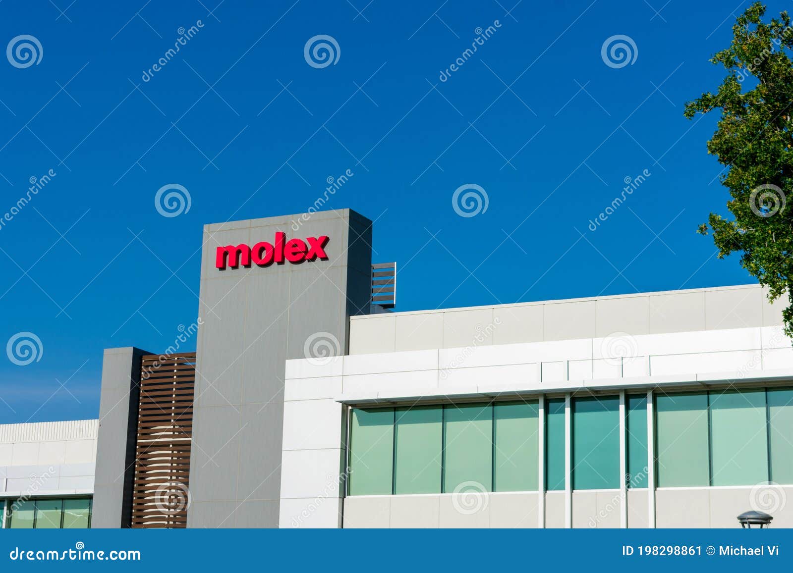 Exterior View of Molex Headquarters in Silicon Valley Editorial Photo ...