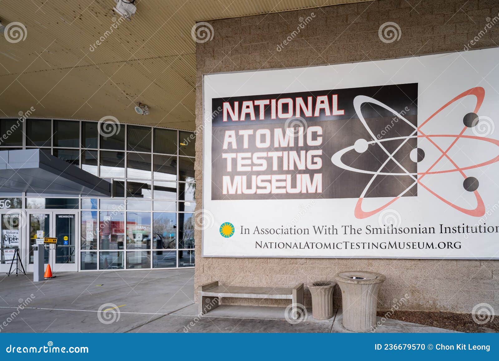 Exterior View of the National Atomic Testing Museum Editorial Image ...