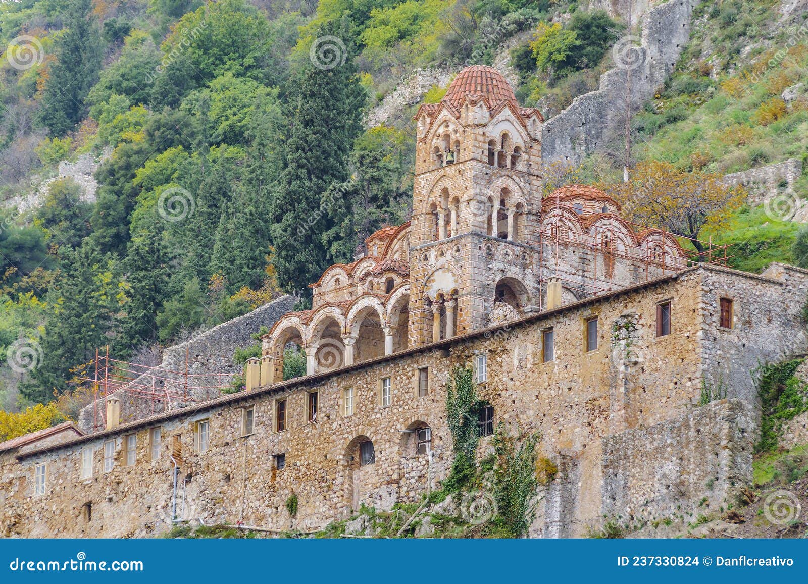 Pantanassa Monastery, Mystras, Greece Stock Photo - Image of monastery ...