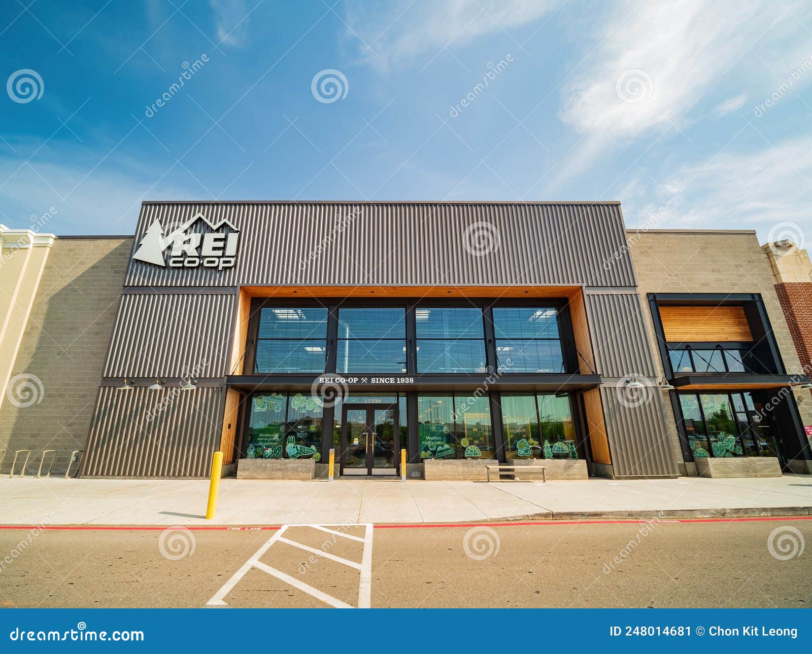 Exterior view of the REI editorial photo. Image of exterior - 248014681