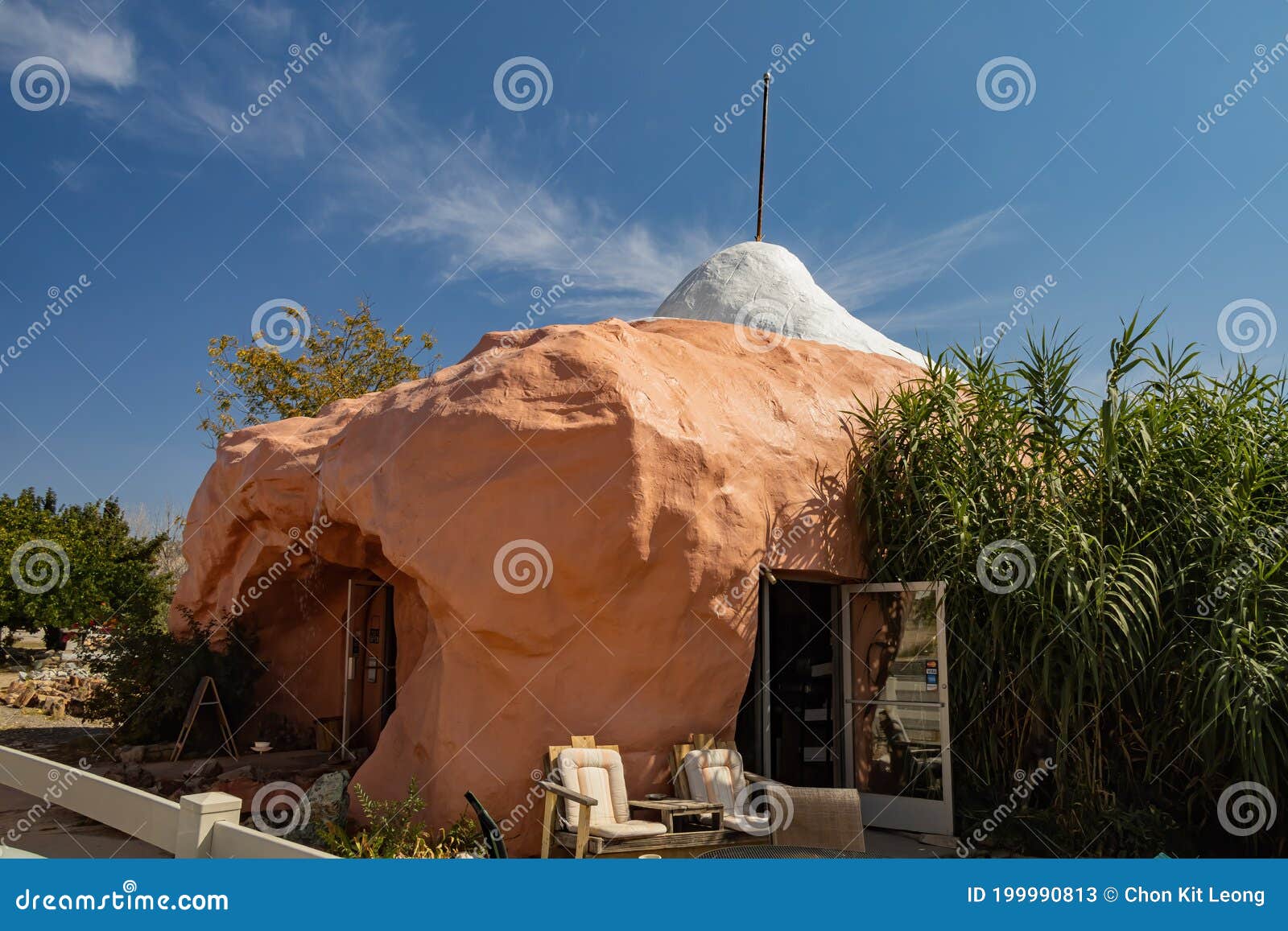 Exterior View of the Rock Stop Editorial Stock Photo - Image of united ...