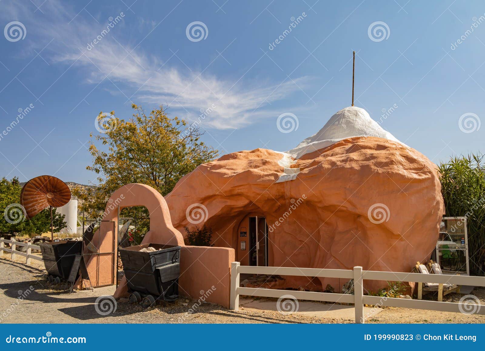 Exterior View of the Rock Stop Editorial Stock Photo - Image of selling ...