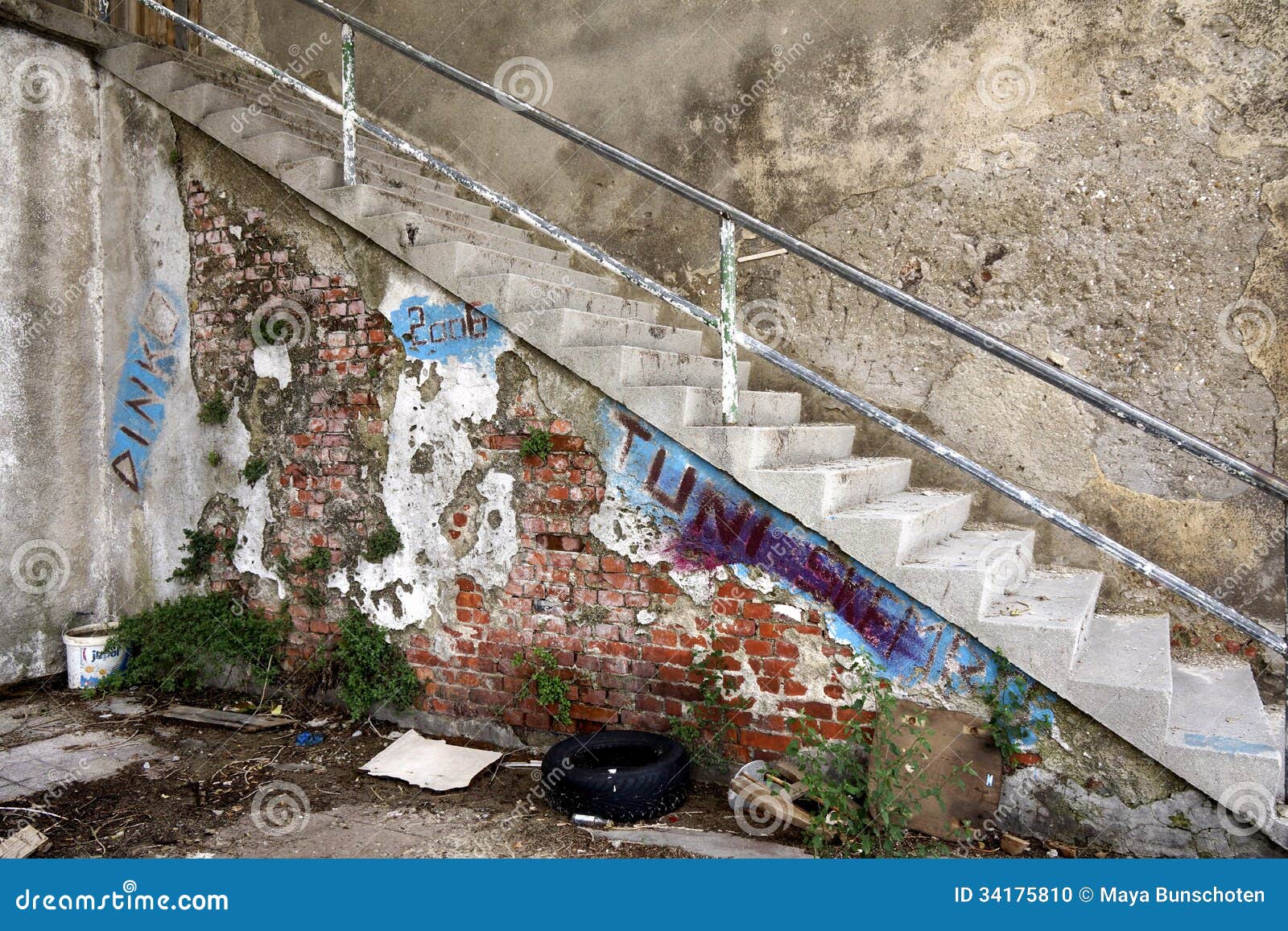 Exterior of Vintage Building Stock Photo - Image of horror, exterior ...