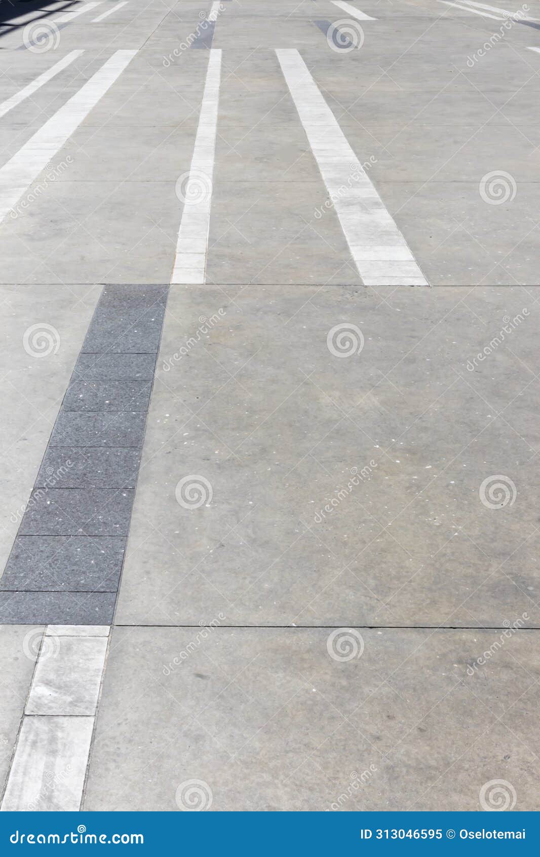 The Exterior Walkway is Made of Concrete in a Rectangular Shape Stock ...