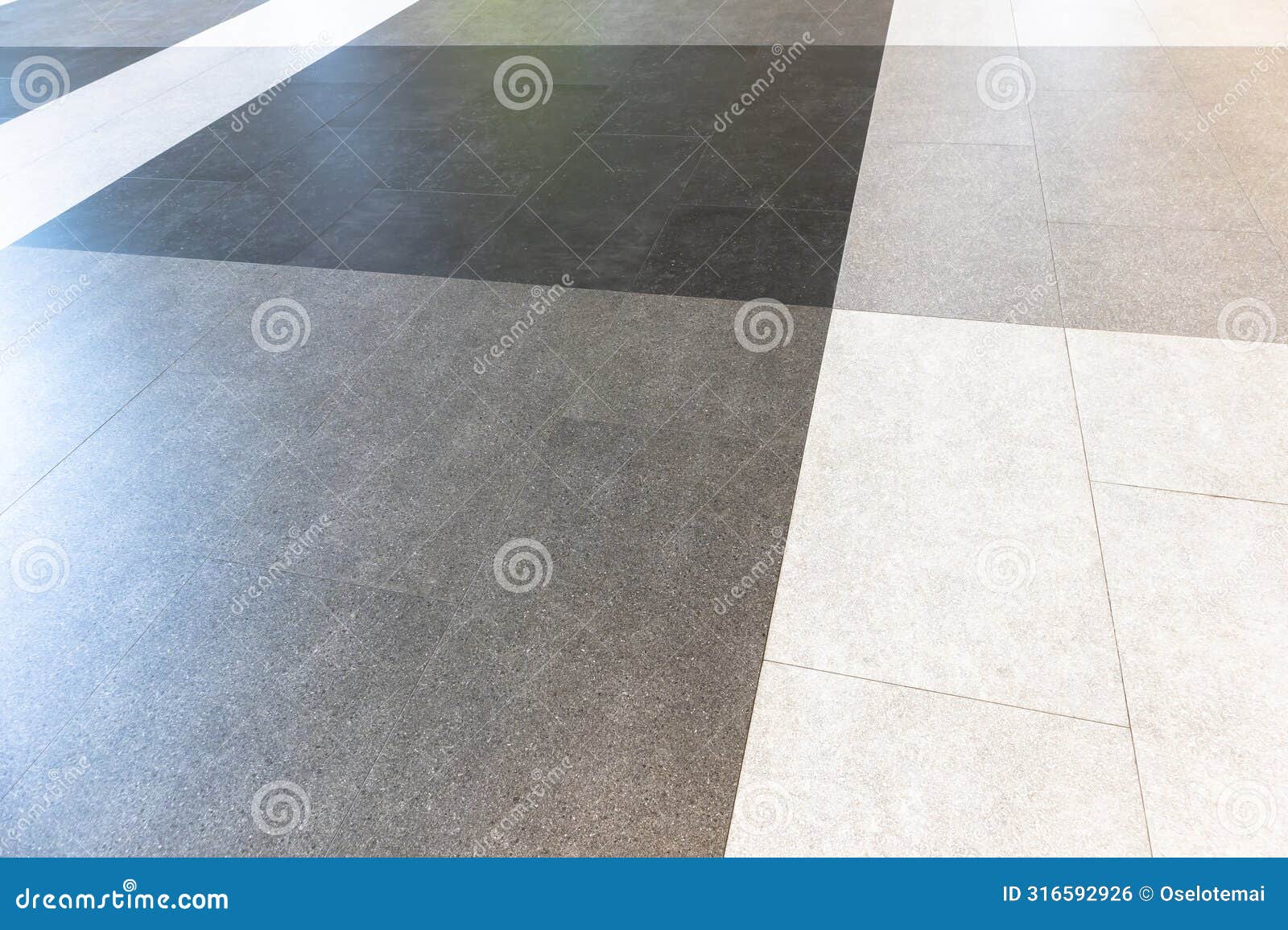 The Exterior Walkway is Made of Concrete in a Rectangular Shape Stock ...