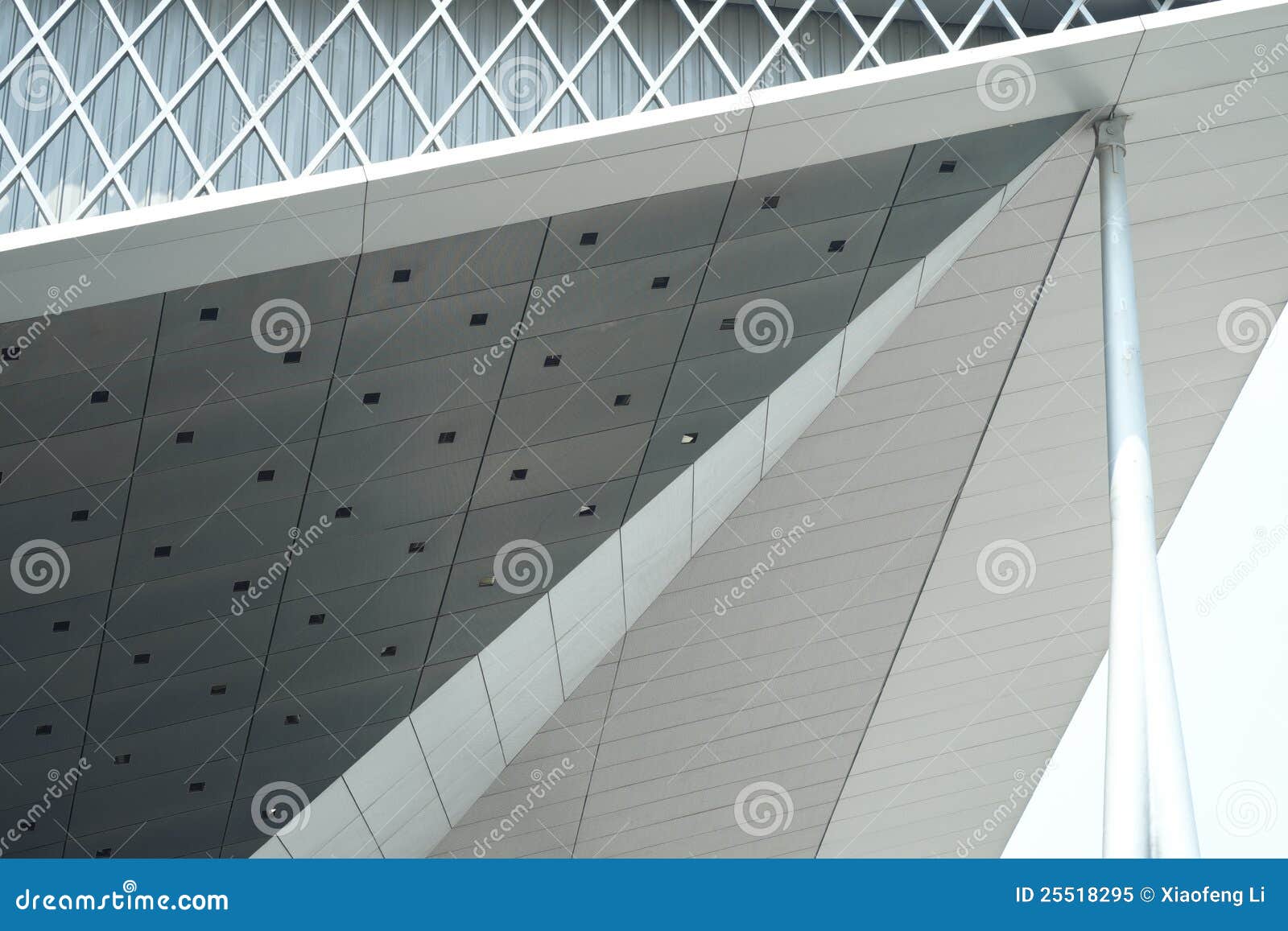 Exterior Walls with Openings Stock Image - Image of shanghai, shadows ...