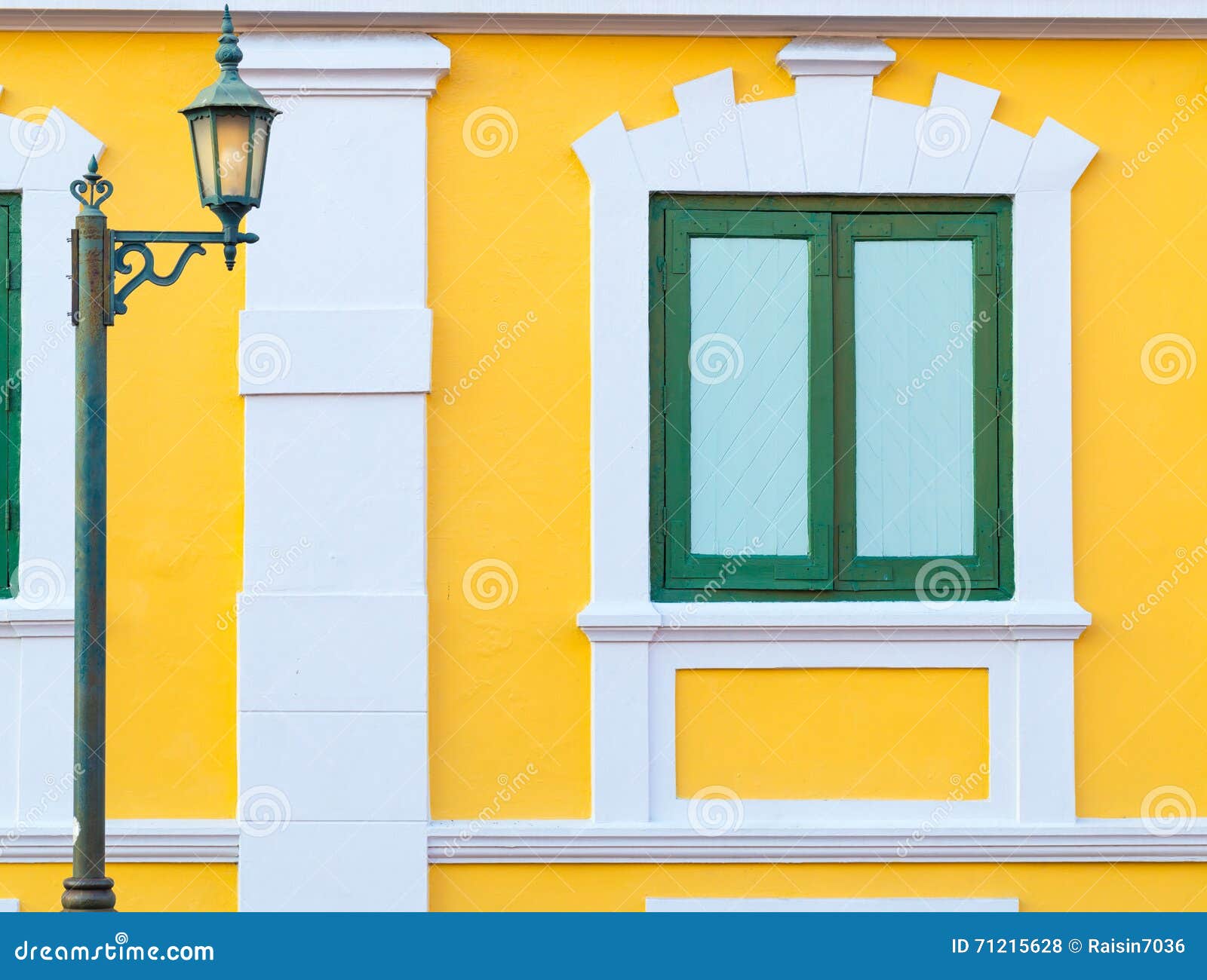Exterior Window of Vintage House Stock Photo - Image of construction ...