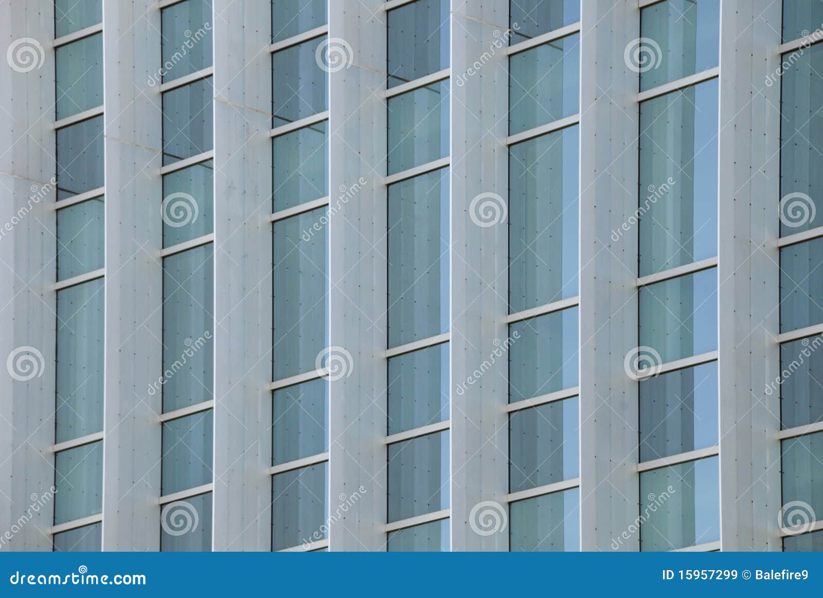 Exterior Windows of a Modern Building Stock Image - Image of structural ...