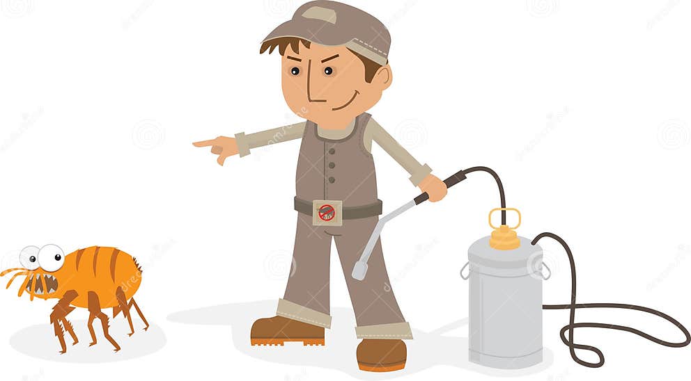 Exterminator stock vector. Illustration of fumigation - 35239507