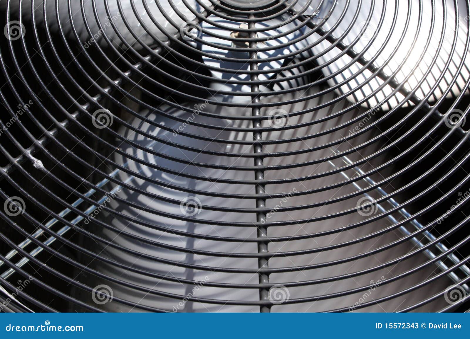 External Air Conditioner Fan Stock Image - Image of horizontal, blades ...