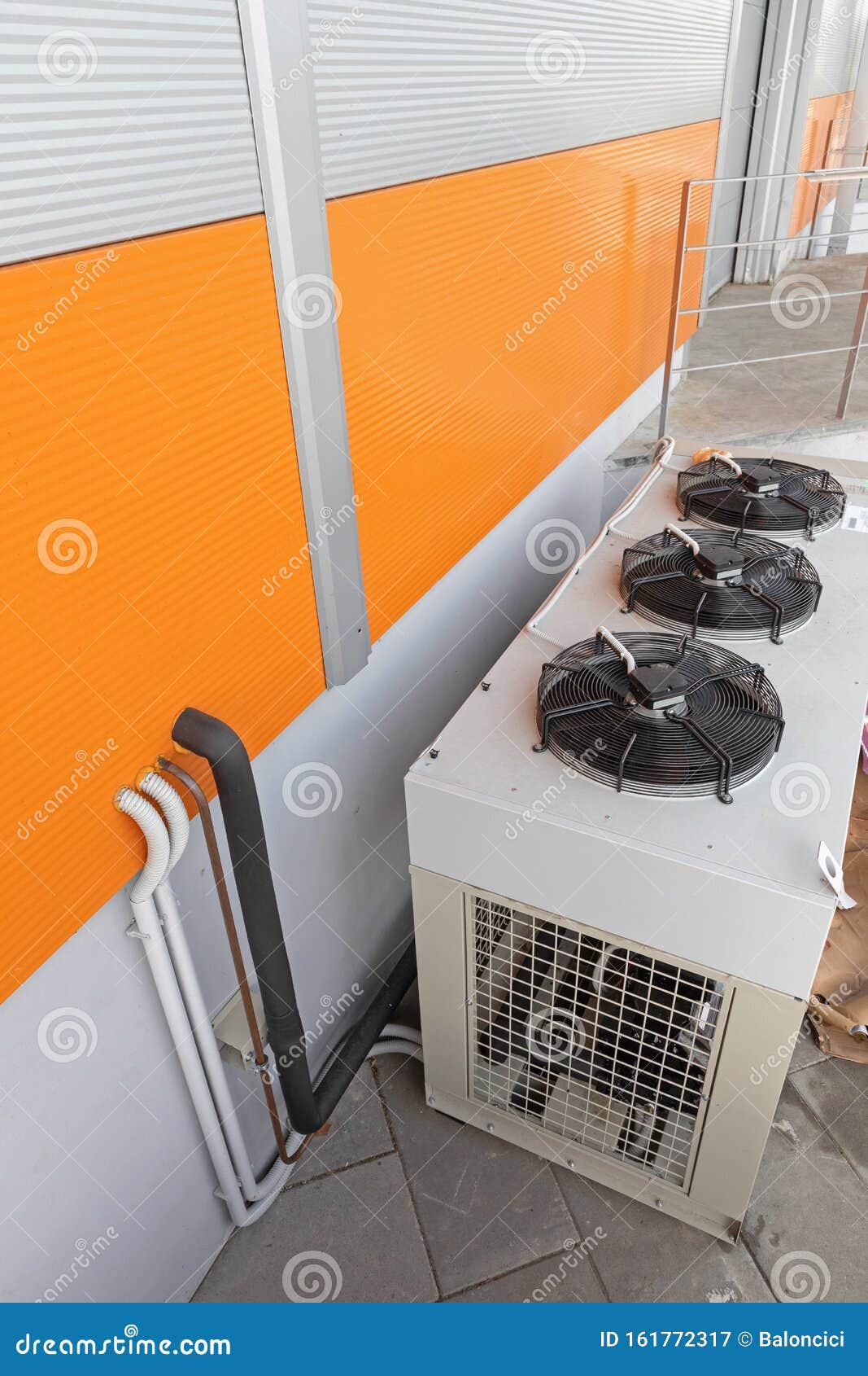 External Air Conditioner stock image. Image of industrial - 161772317
