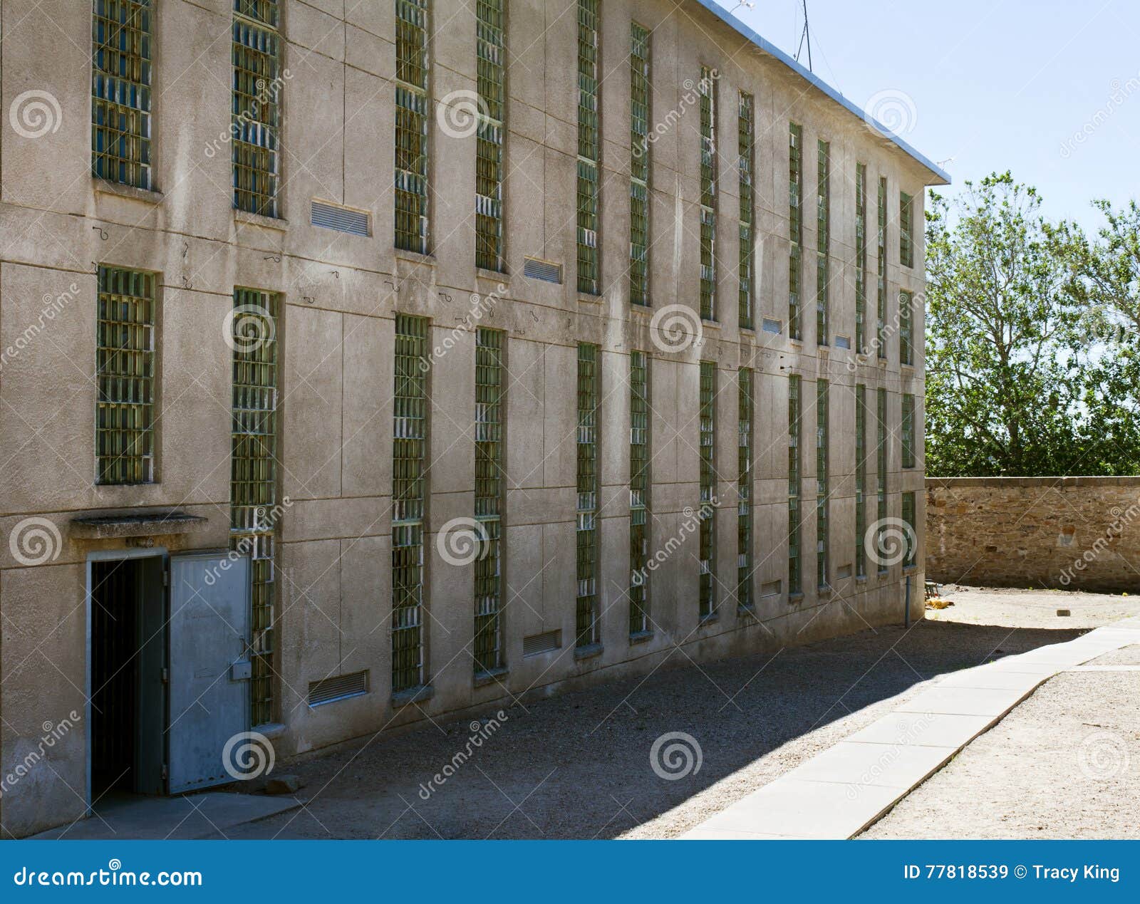 External Building Shot of a Prison Stock Image - Image of structure ...