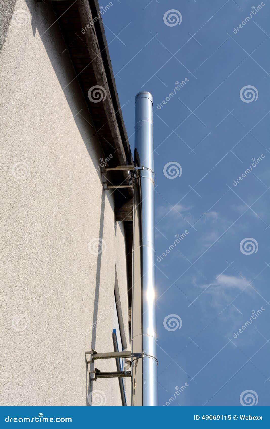 External chimney stock image. Image of energy, heat, cultivated - 49069115