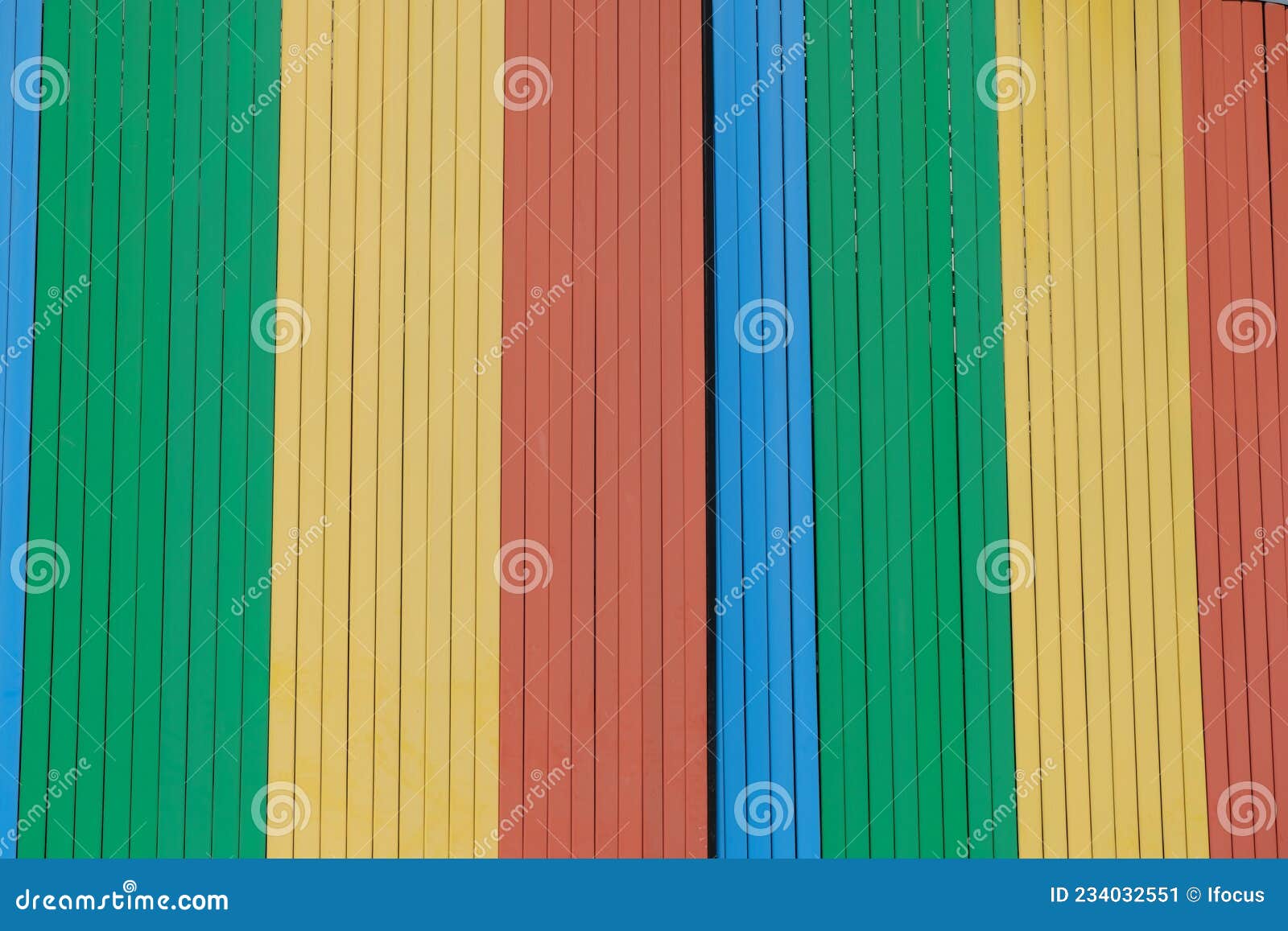 Colorful External Cladding for Building Facade Stock Image - Image of ...