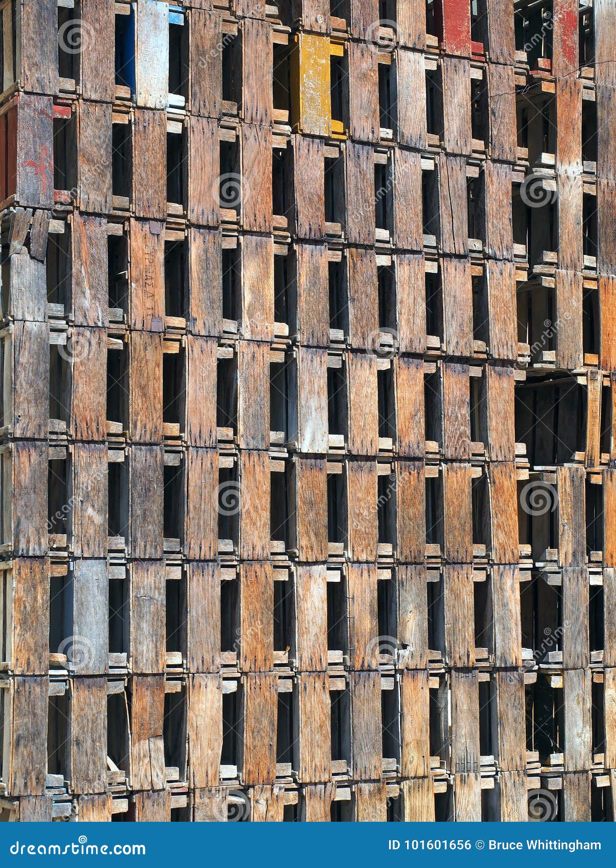 Wood Matrix Feature Wall stock photo. Image of wooden - 101601656