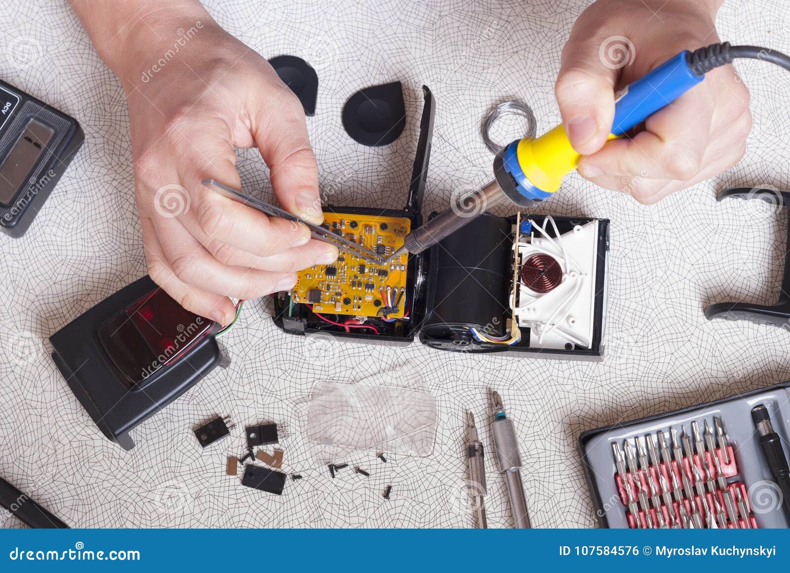 External flash repair stock photo. Image of illuminate - 107584576
