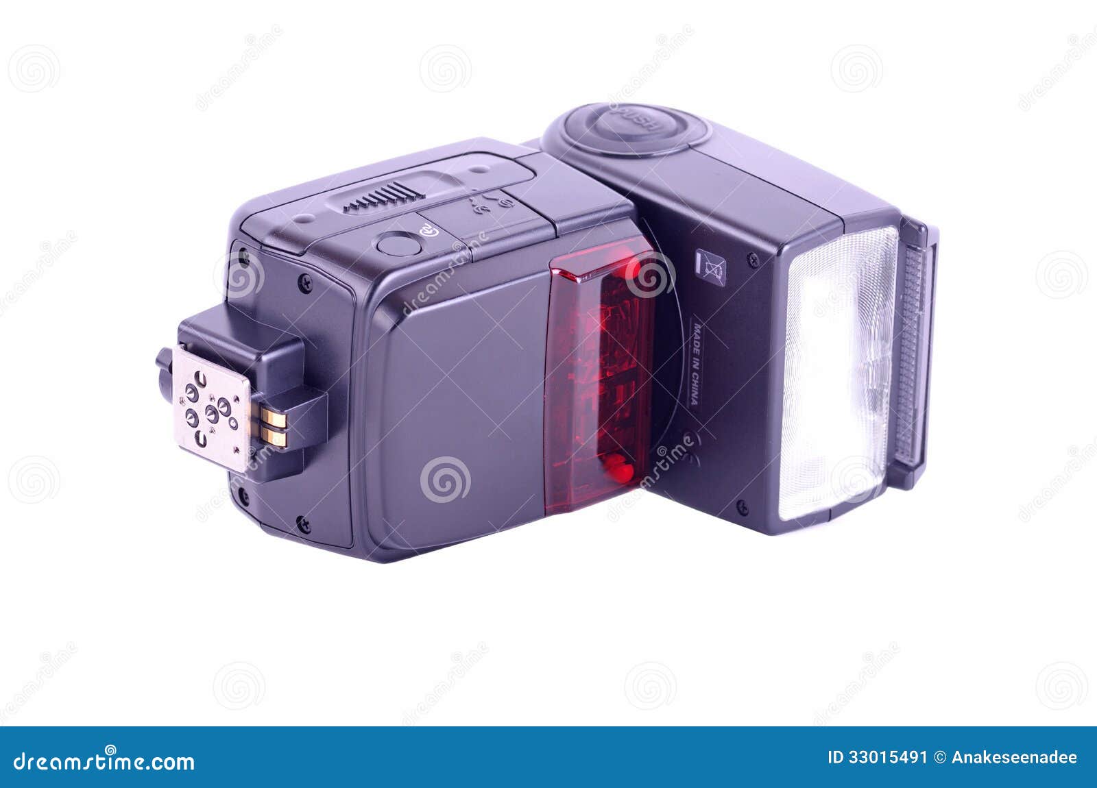 External flash stock image. Image of electronic, camera - 33015491