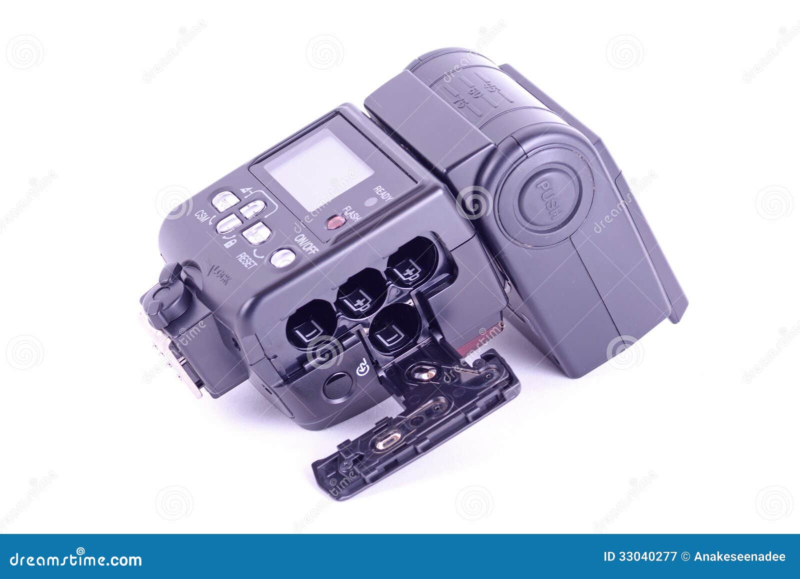 External flash stock image. Image of photocamera, photograph - 33040277