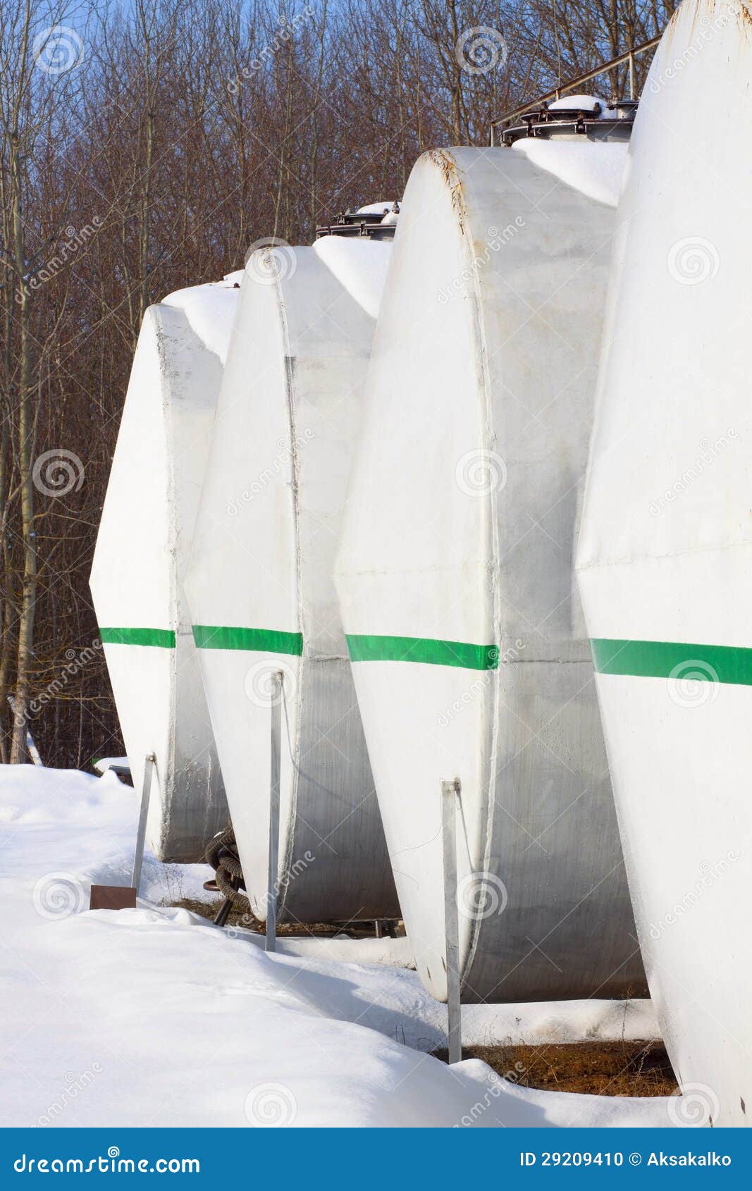 External Fuel Tanks stock photo. Image of filling, industrial - 29209410