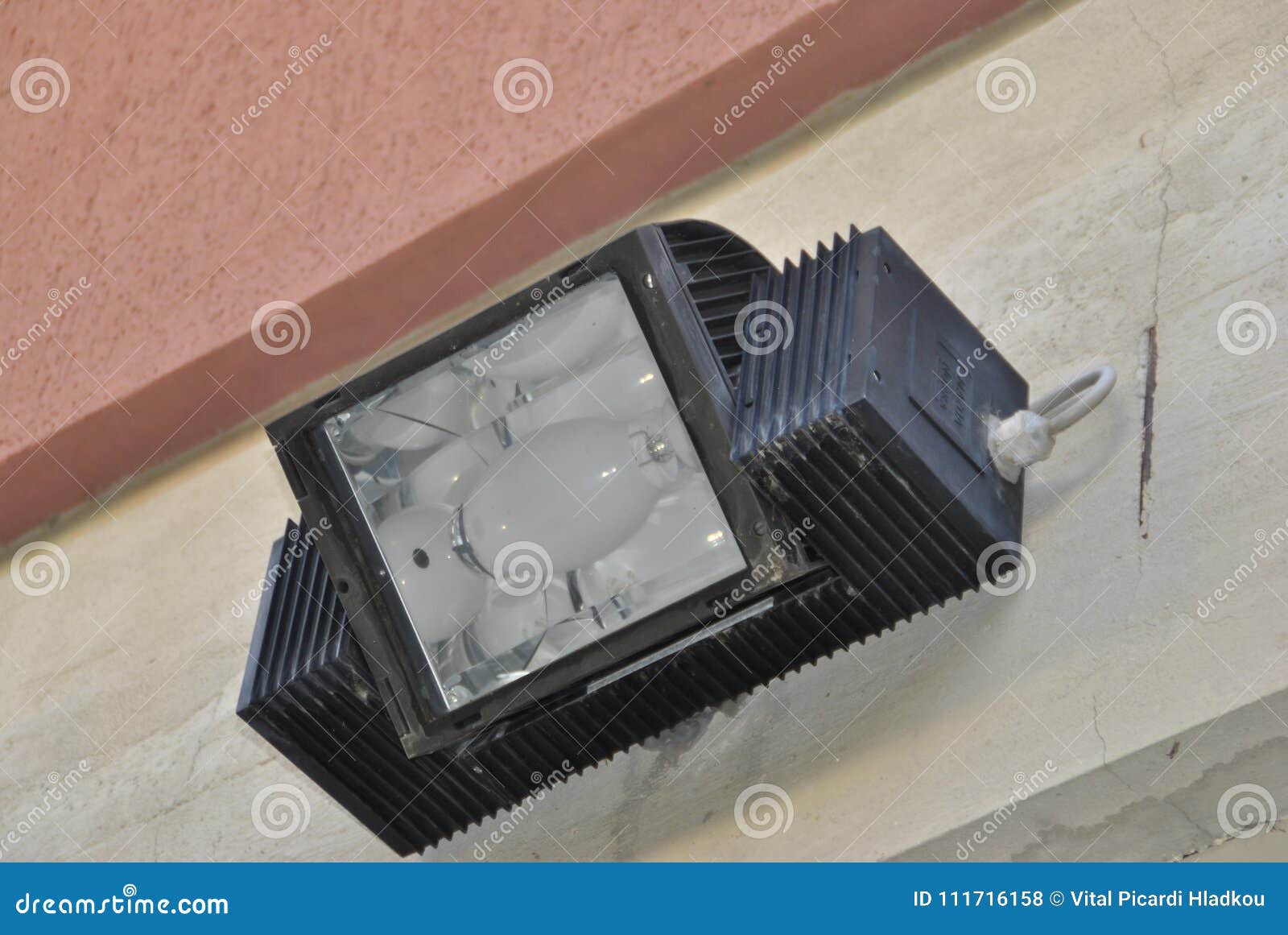 External Gas Discharge Lamp Stock Photo - Image of electronics, halogen ...