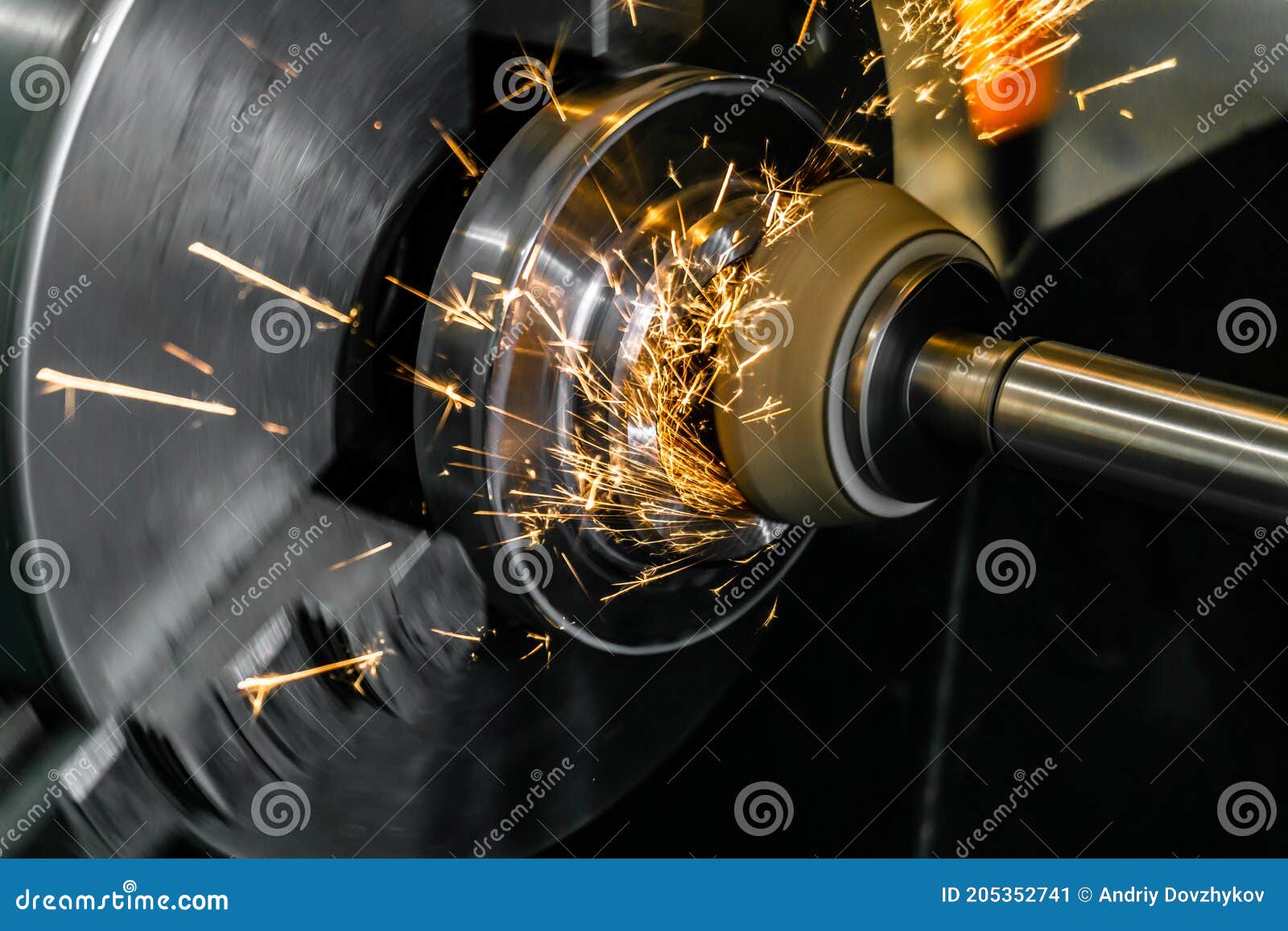 External Grinding of a Part with an End Wheel on a Circular Grinding ...